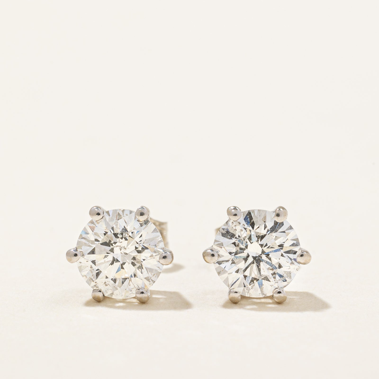 1.25 ctw diamond stud earrings store