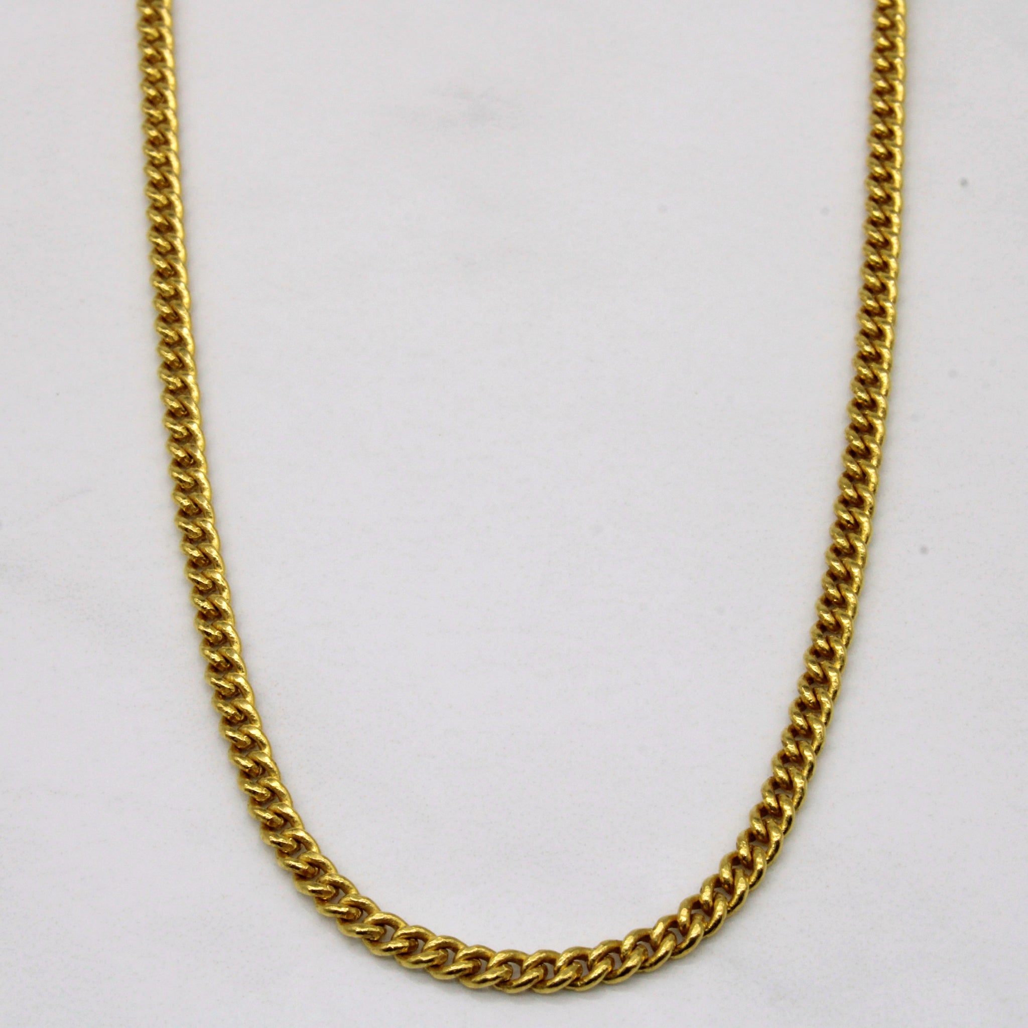 24k Yellow Gold Chain | 20"