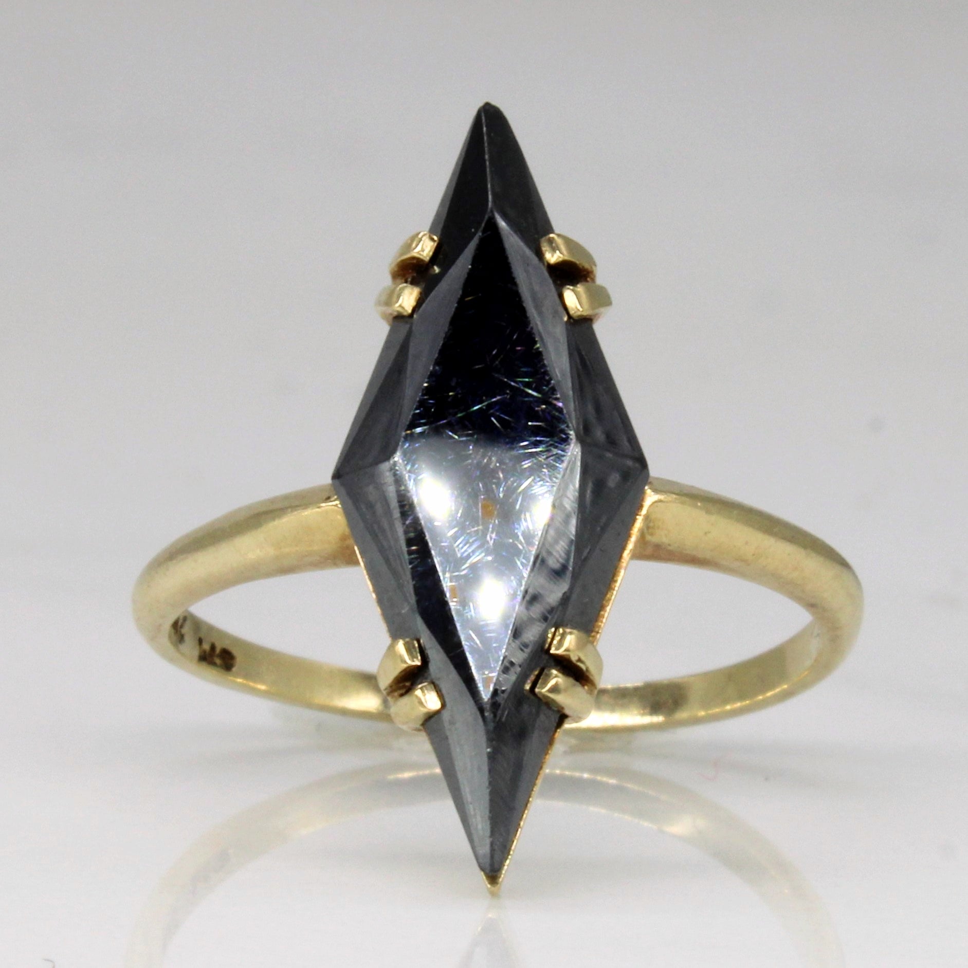 Hematite Cocktail Ring | 6.25ct | SZ 7.5