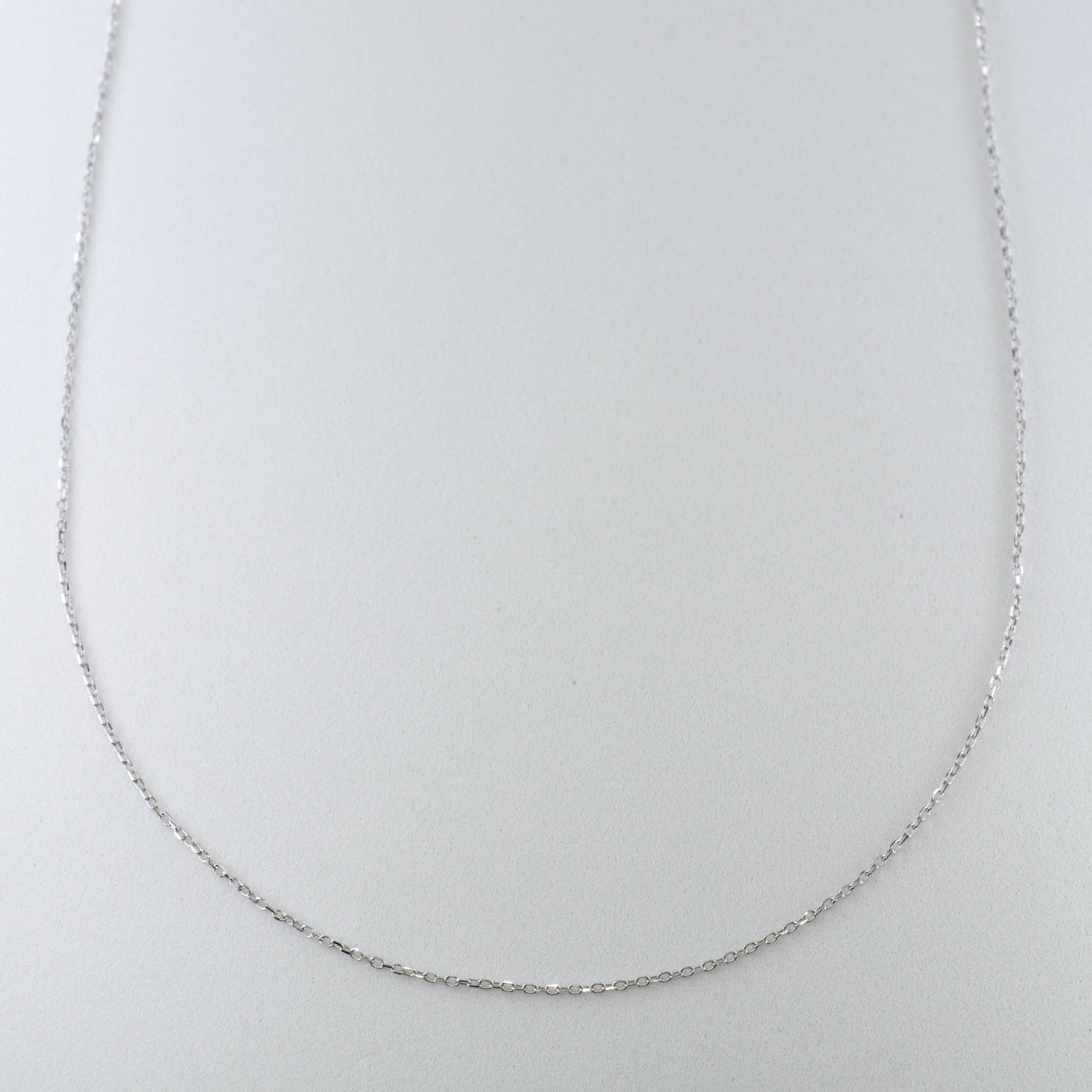 '100 Ways' Adjustable White Gold Chain