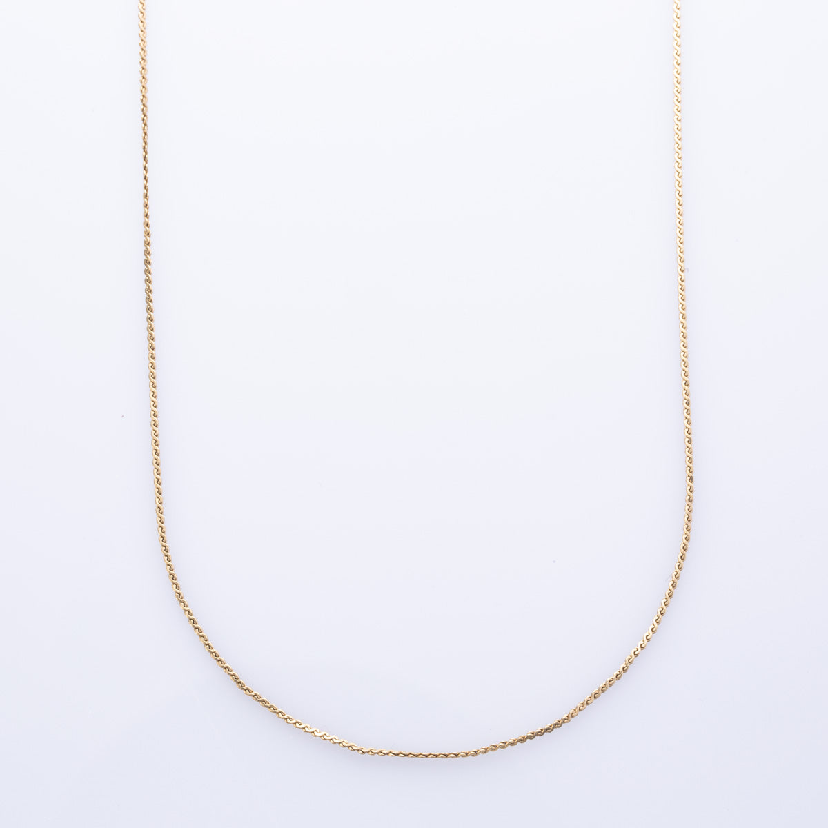 14k Yellow Gold S-Link Chain | 16"
