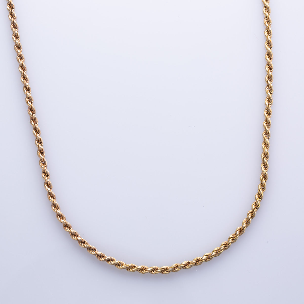 18k Yellow Gold Rope Chain | 20"