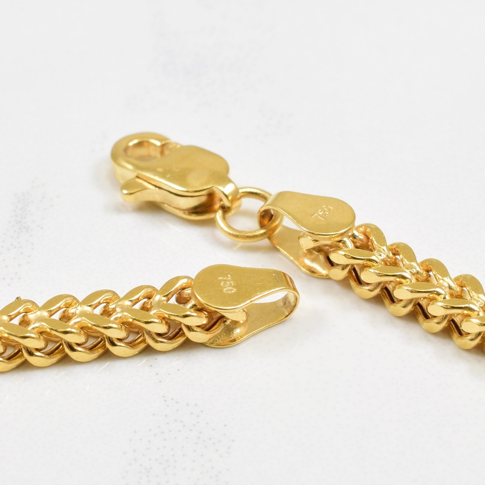 18k Yellow Gold Foxtail Chain | 20.50" | – 100 Ways