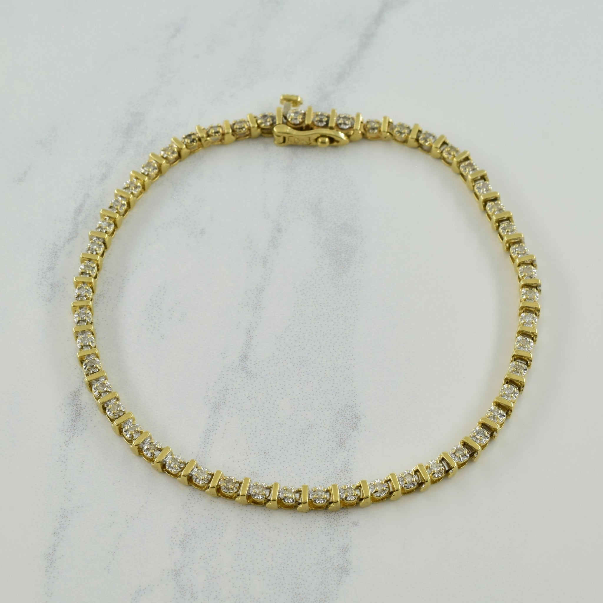 Diamond Tennis Bracelet | 0.50ctw | 7.5"