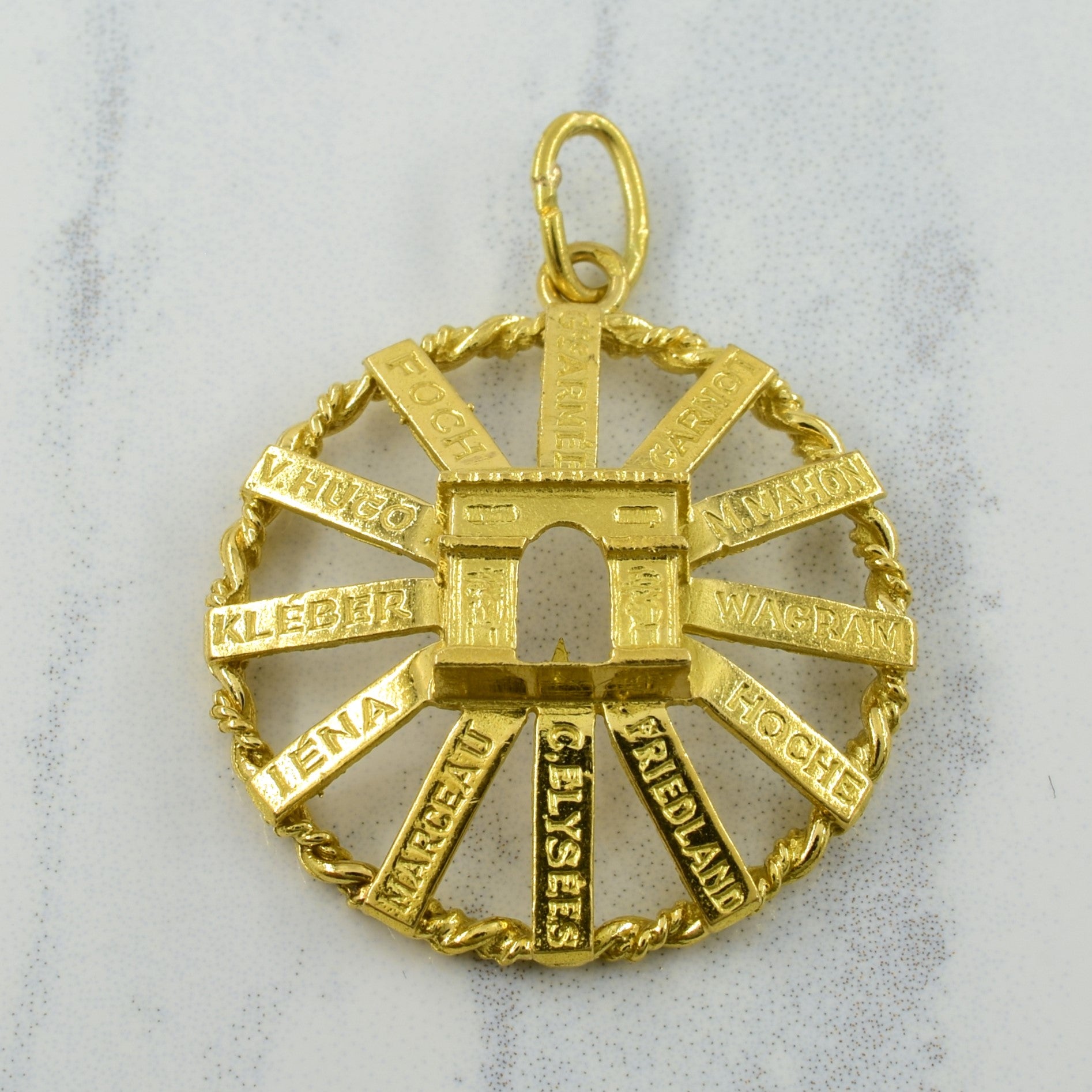 19k Yellow Gold Charm | – 100 Ways