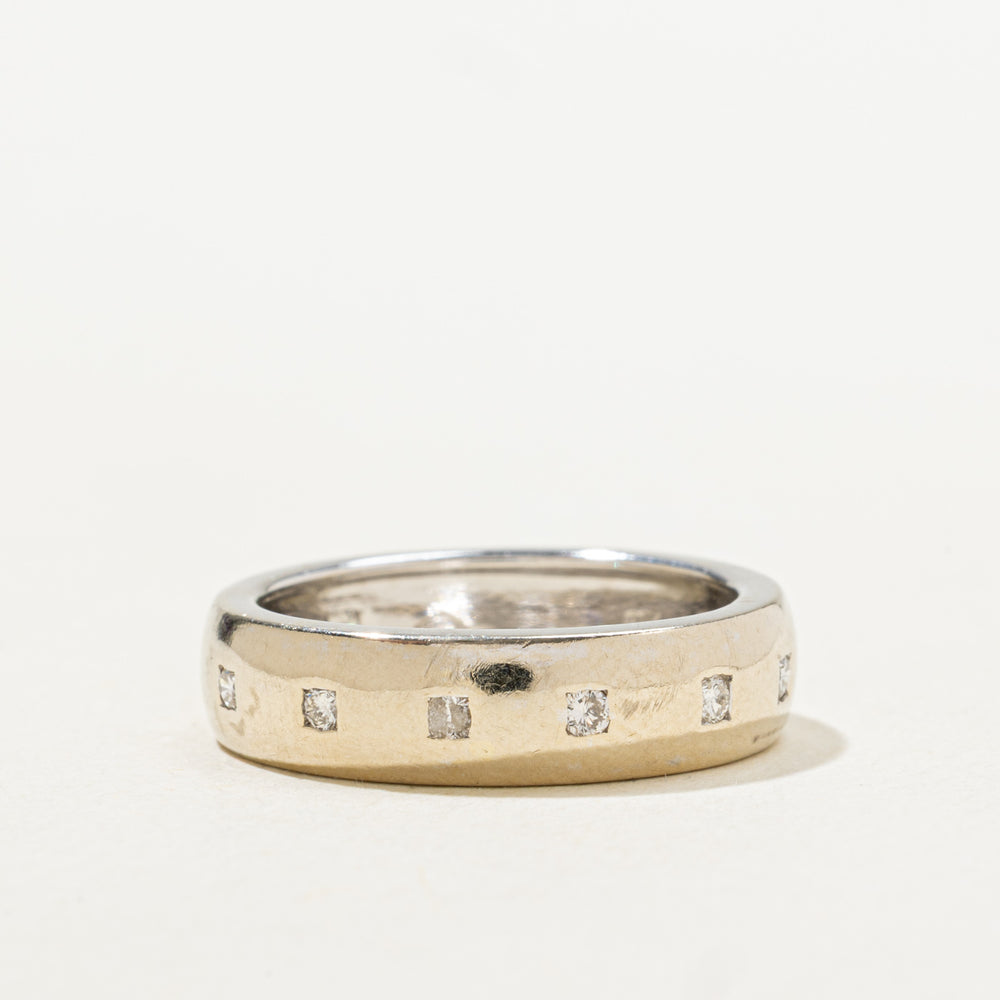 Flush Set Semi Eternity Diamond Band | 5.30mm | SZ 6.0