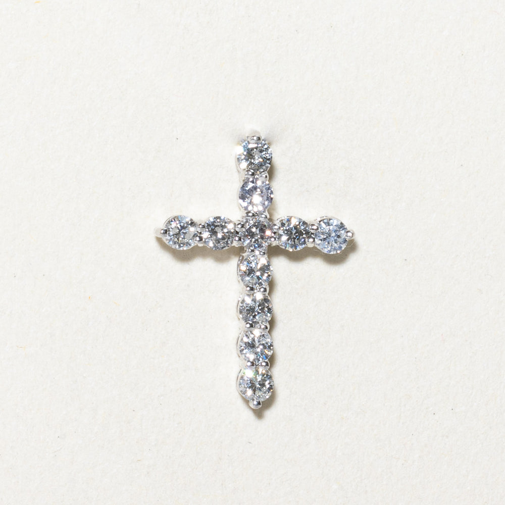 Diamond Cross Pendant
