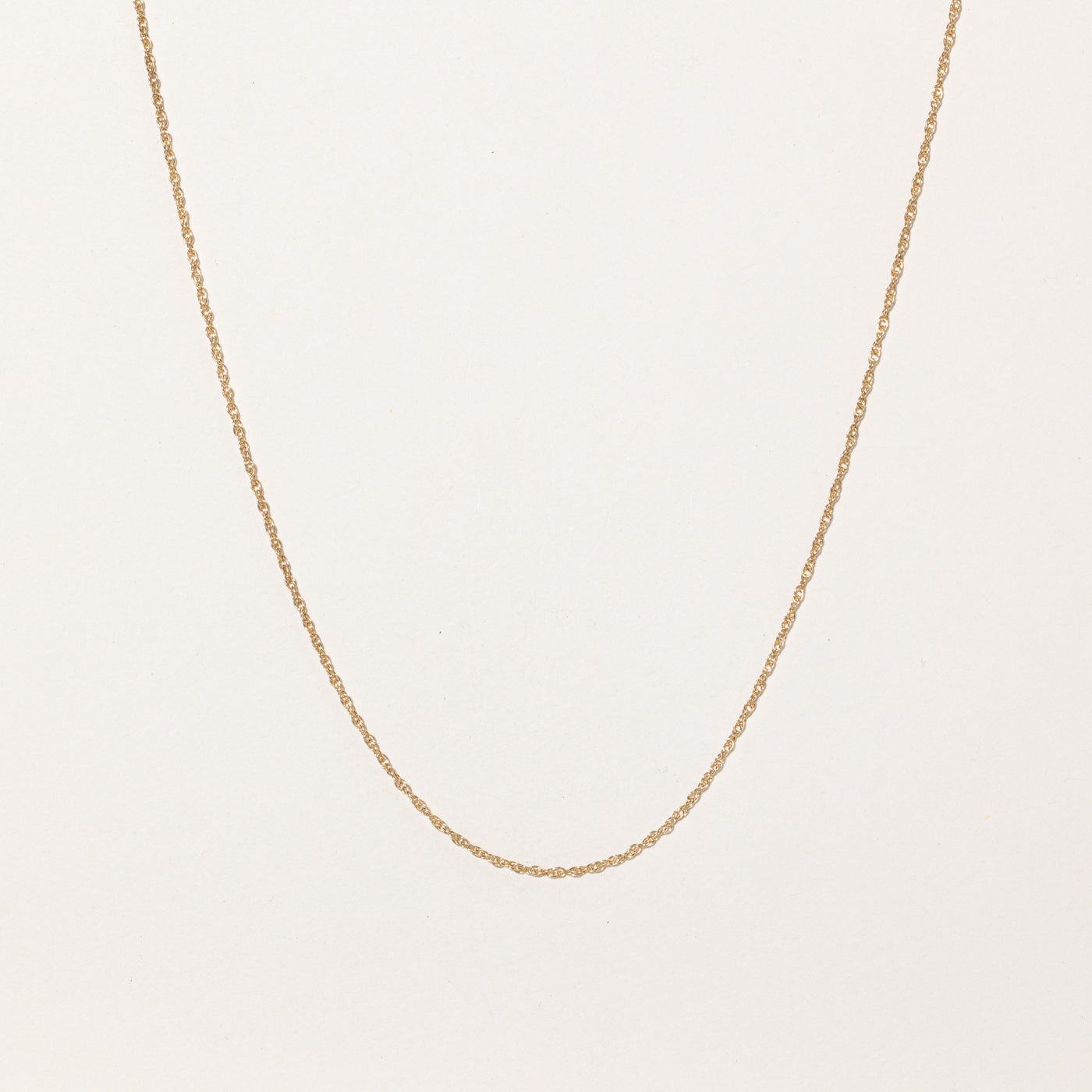14k Yellow Gold Prince of Wales Chain | 18"