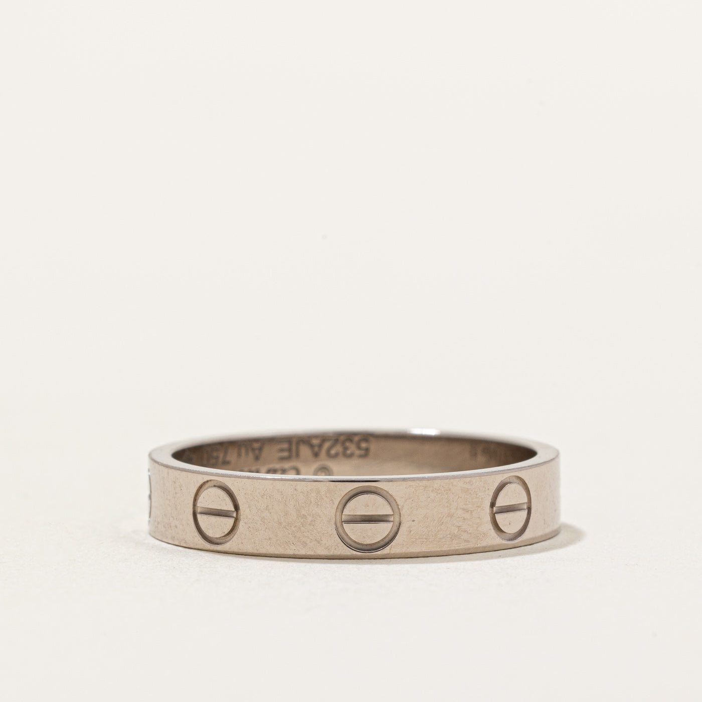'Cartier' Love Ring, Small Model | SZ 6