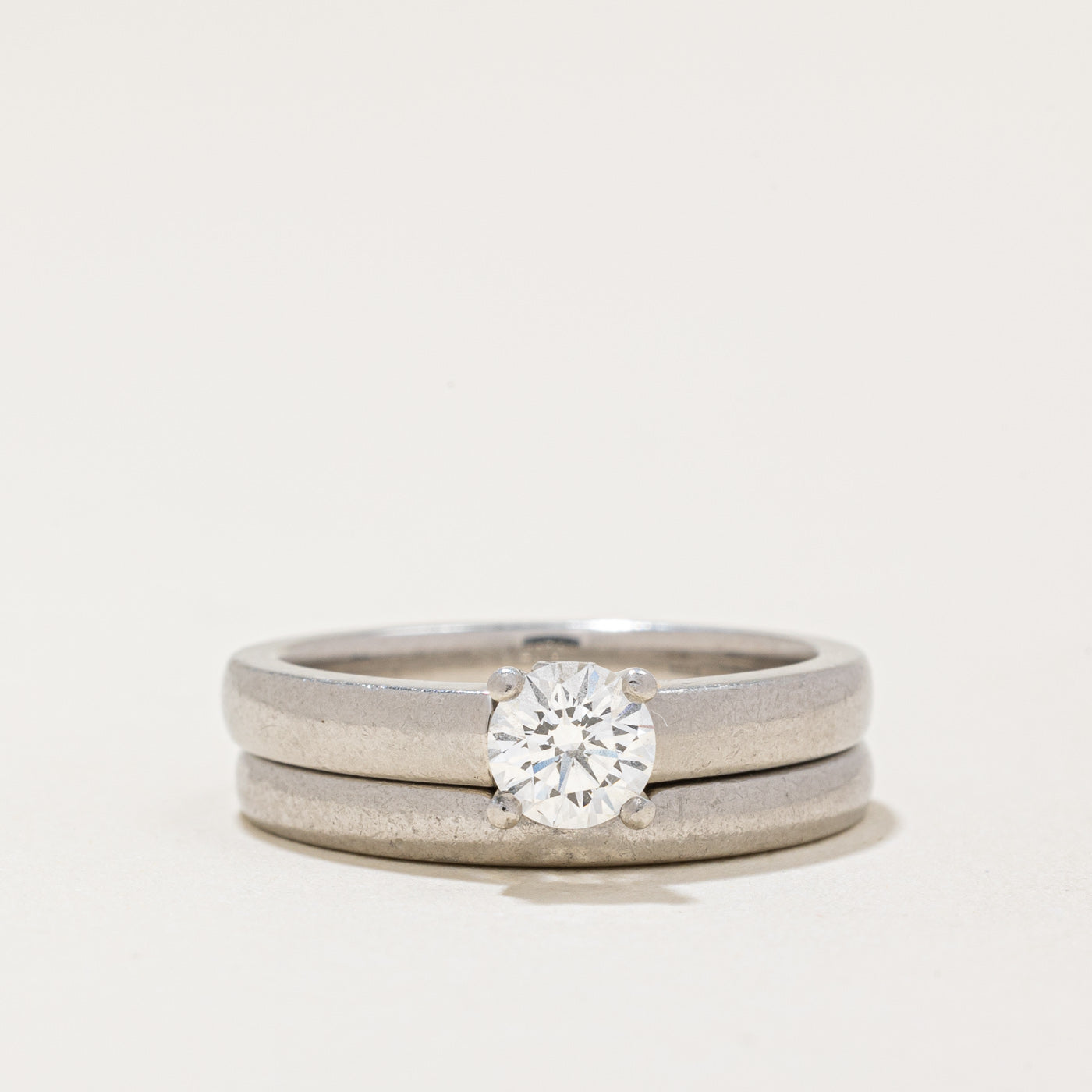Birks' Diamond Wedding Ring Set | 0.50ct | SZ 6.5