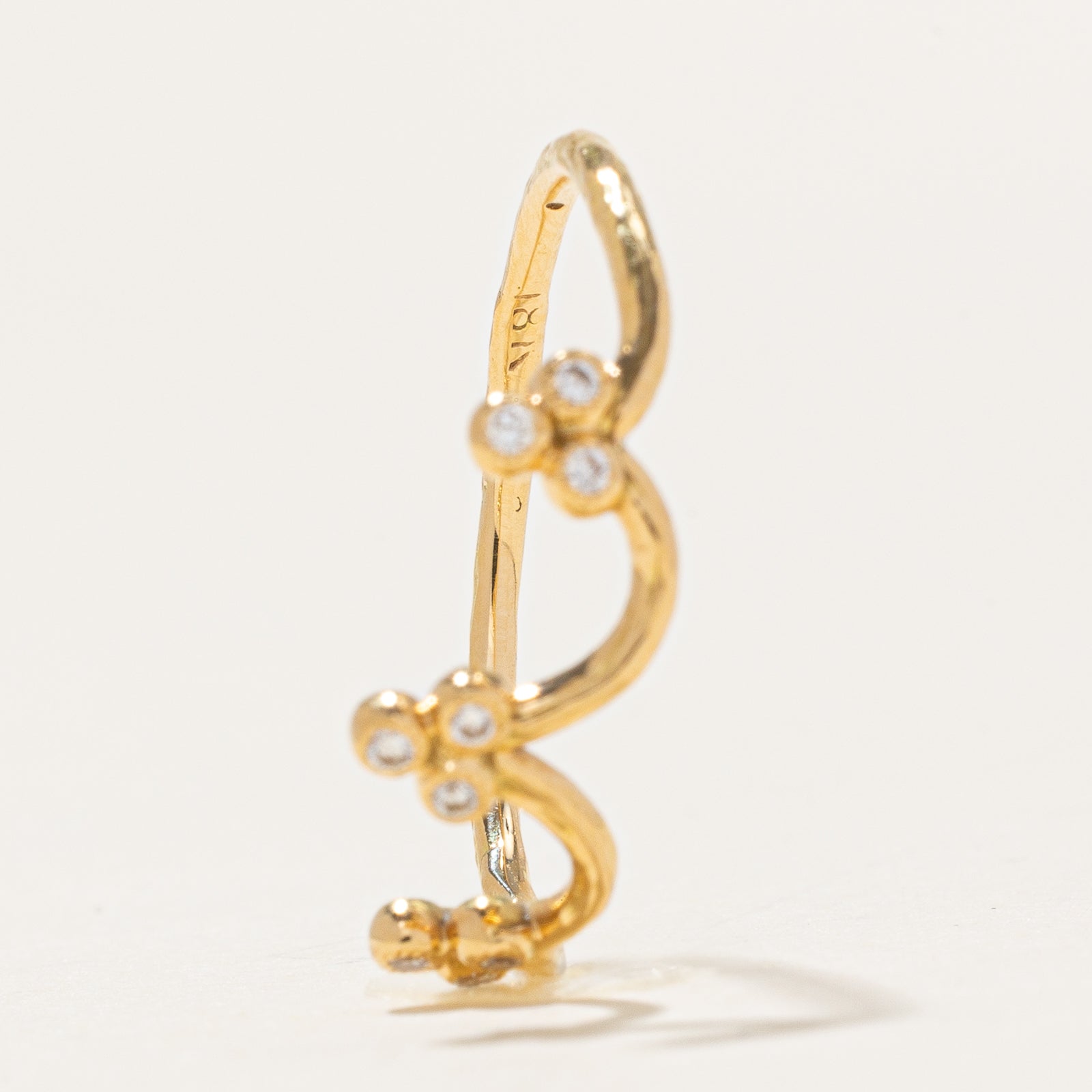 'Nora Kogan' Diamond Tiara Ring | 0.04ctw | SZ 6.75