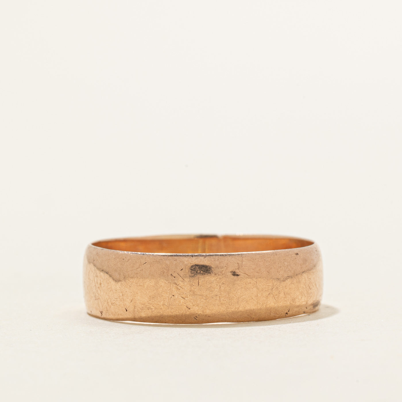 1915 Chester 9K Rose Gold Band | 6.04mm | SZ 11