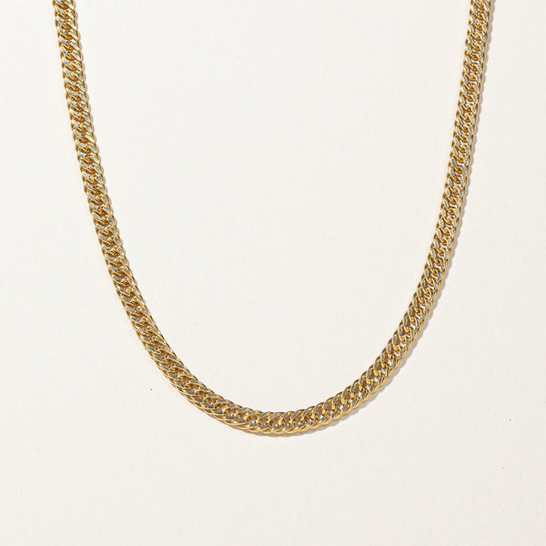 18 karat gold cuban link store