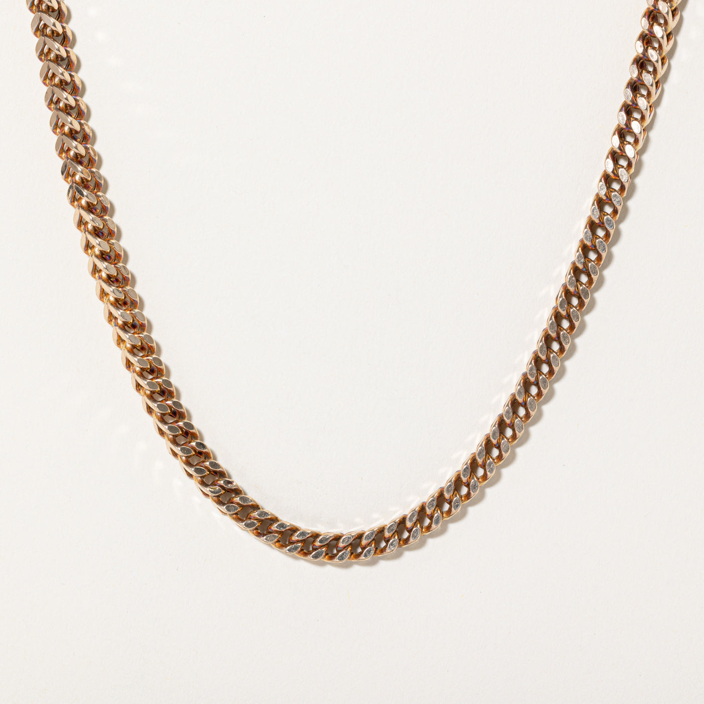 10k Yellow Gold Foxtail Chain | 22"