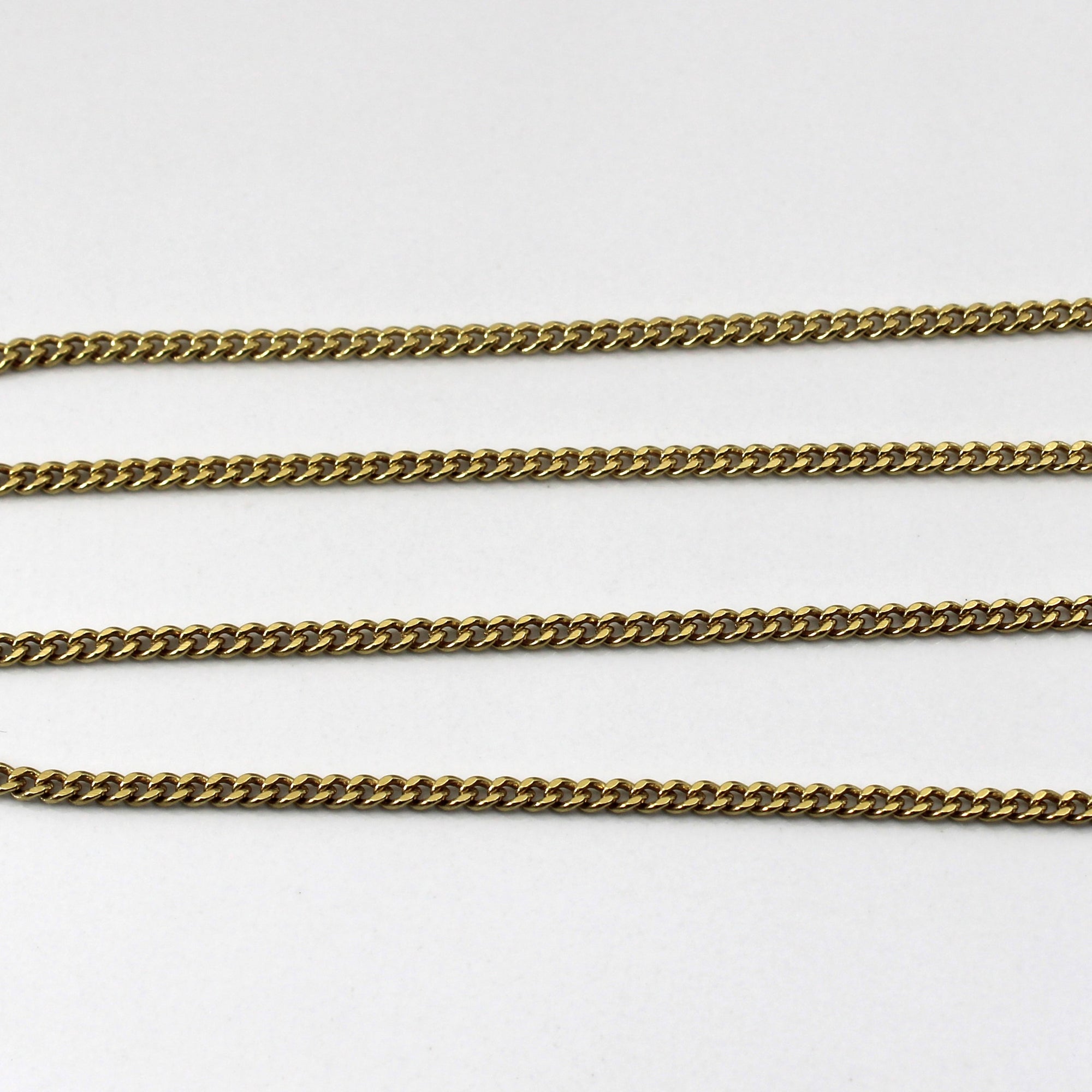 18k Yellow Gold Cable Link Chain | 20"| – 100 Ways