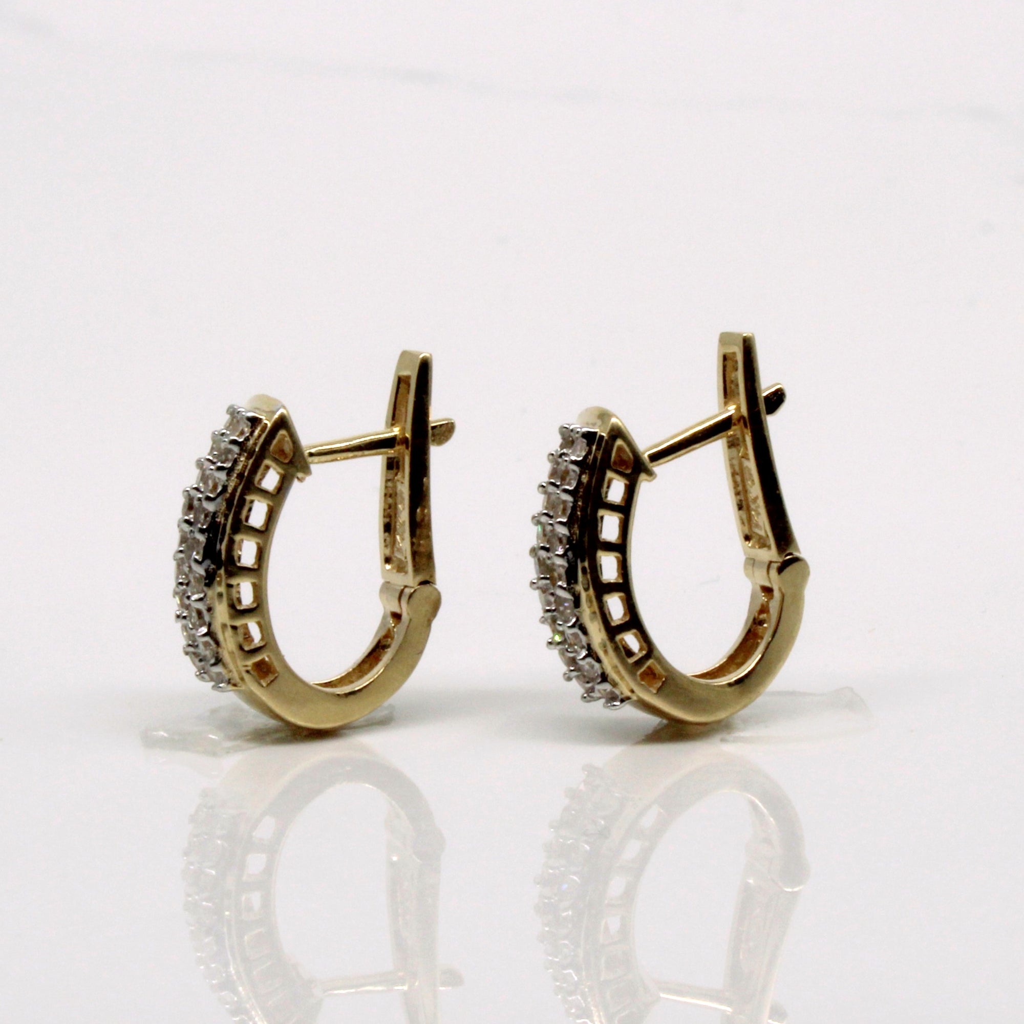 Cluster Set Diamond Earrings | 0.54ctw | – 100 Ways