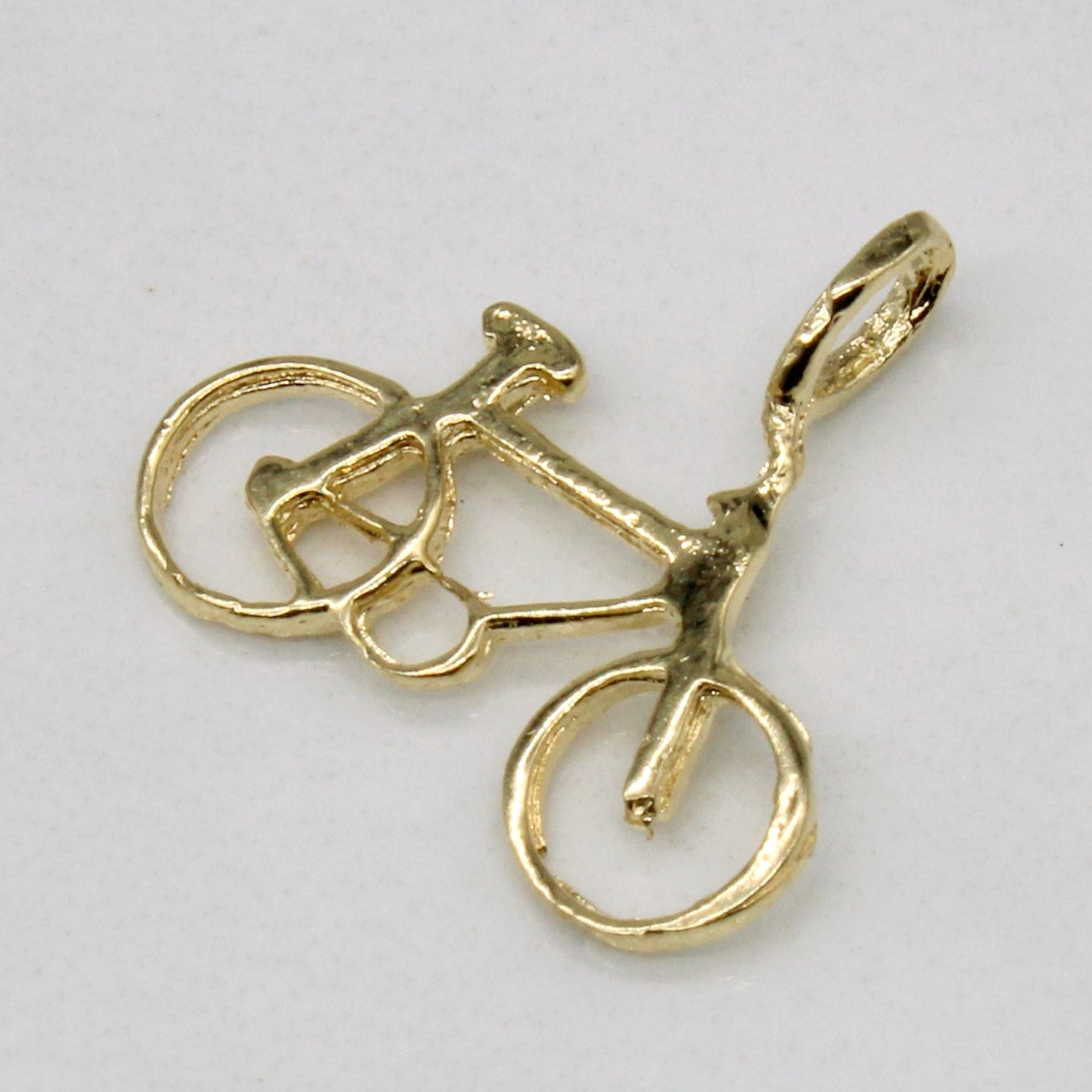 14k Yellow Gold Bicycle Charm – 100 Ways