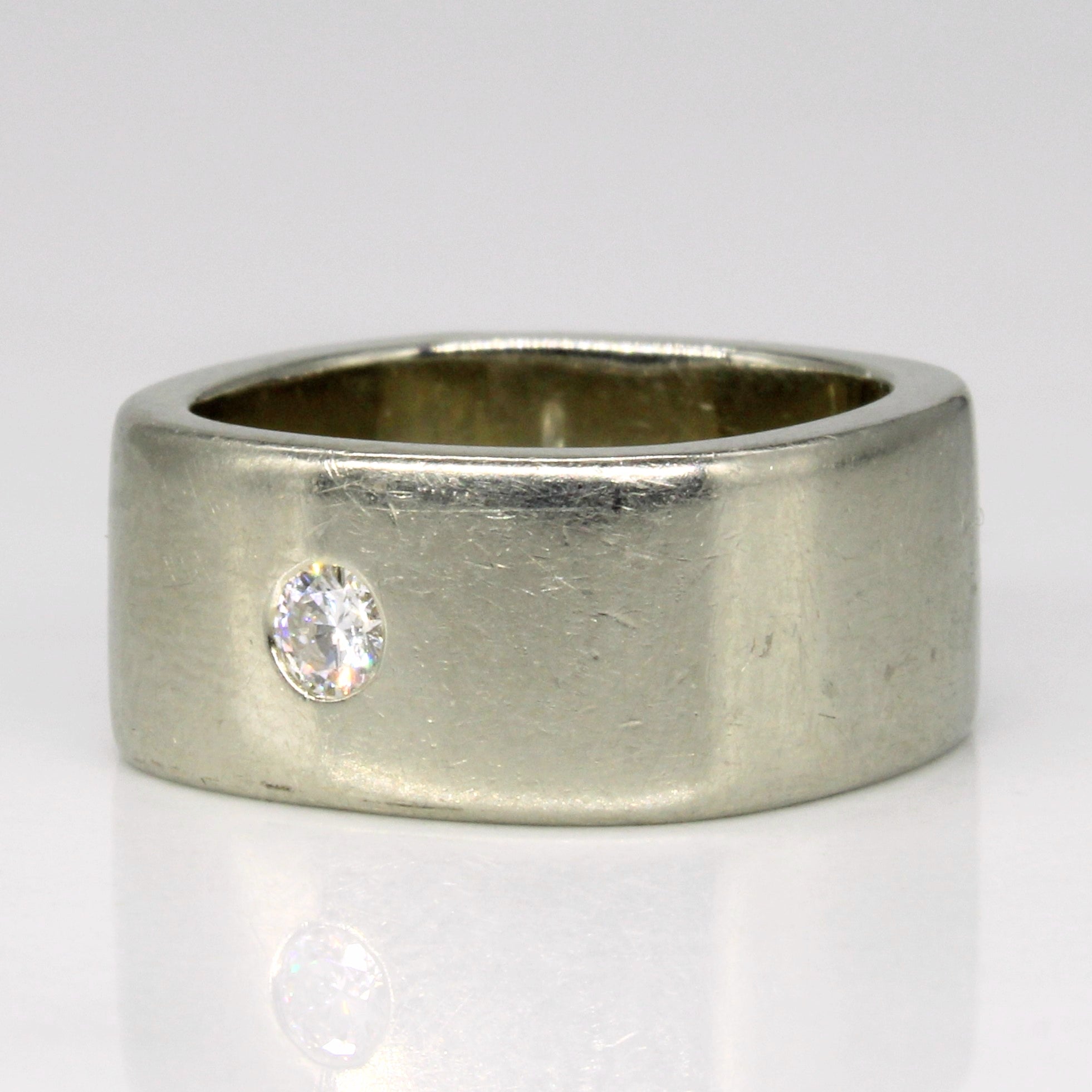 Flush Set Diamond Ring | 0.10ct | SZ 3.5 | – 100 Ways