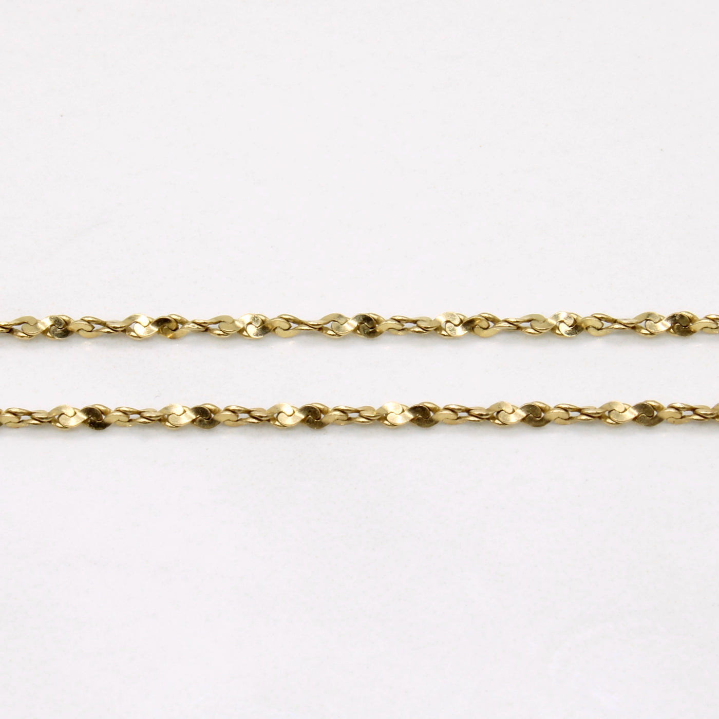 10k Yellow Gold Nugget Chain | 18"