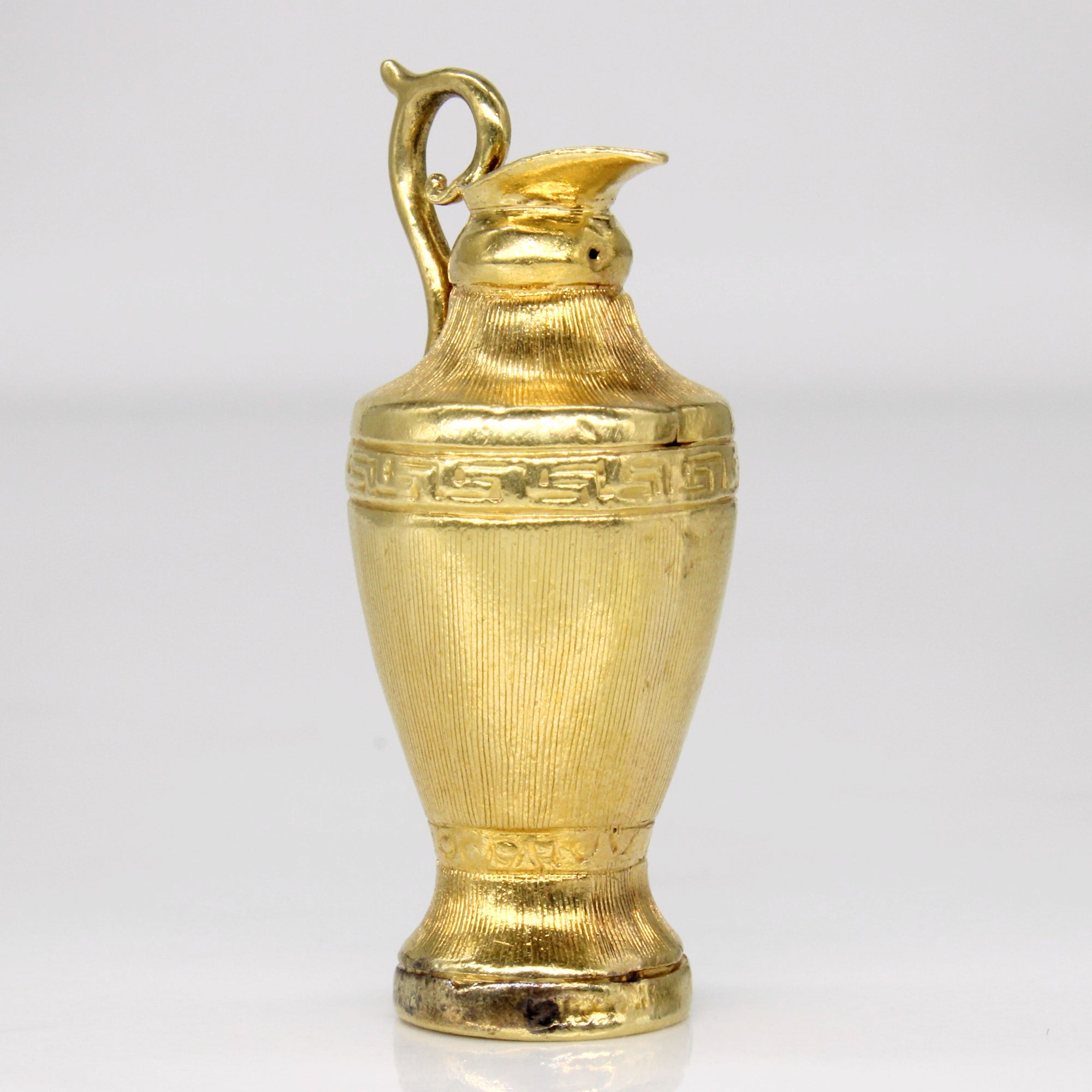 18k Yellow Gold Pitcher Charm – 100 Ways