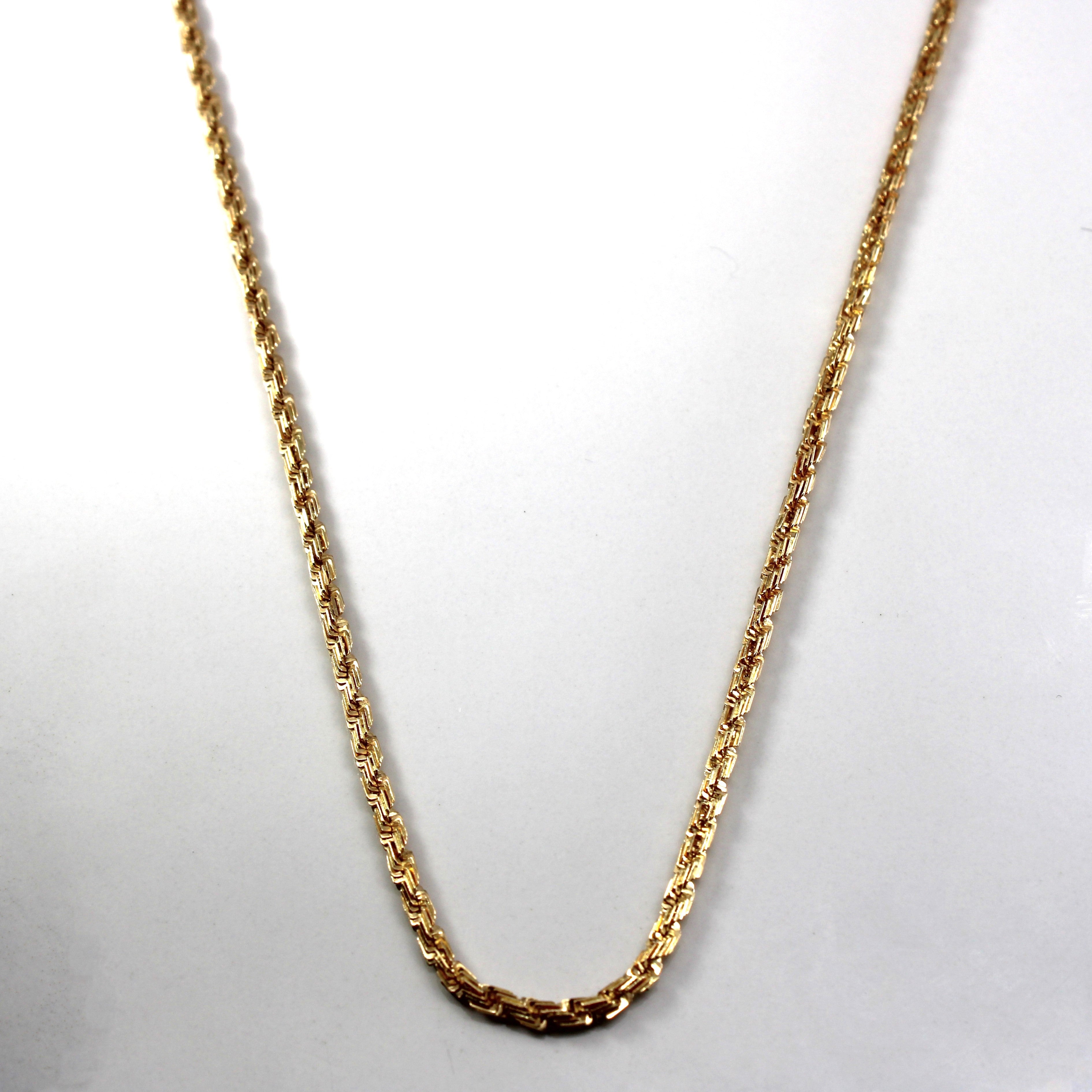 14k Yellow Gold Rope Chain | 20"| – 100 Ways