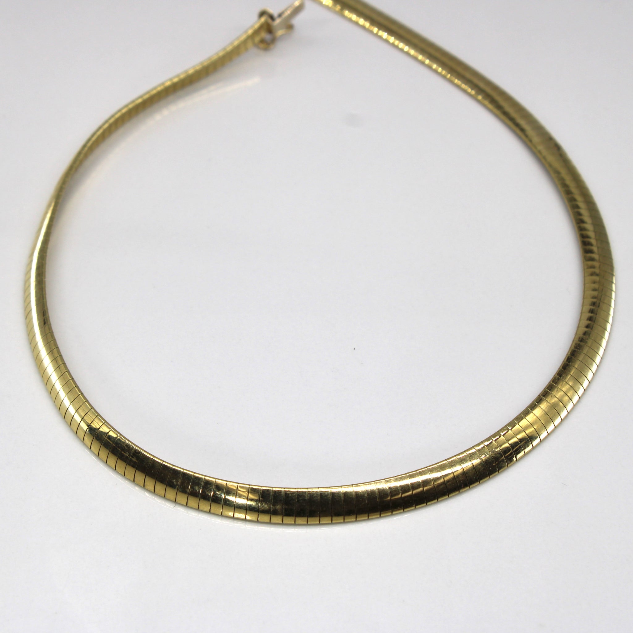 10k Yellow Gold Italian Omega Chain | 16"|