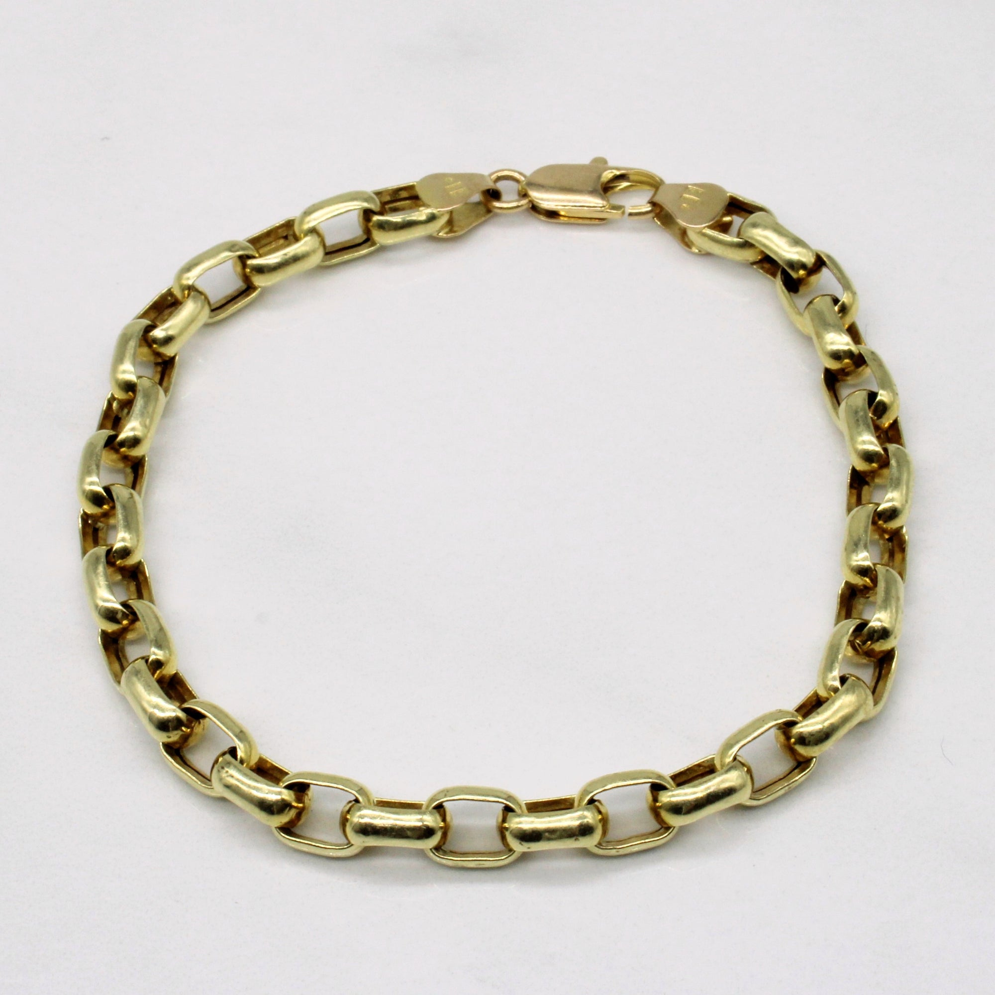 14k Yellow Gold Bracelet | 7" | – 100 Ways