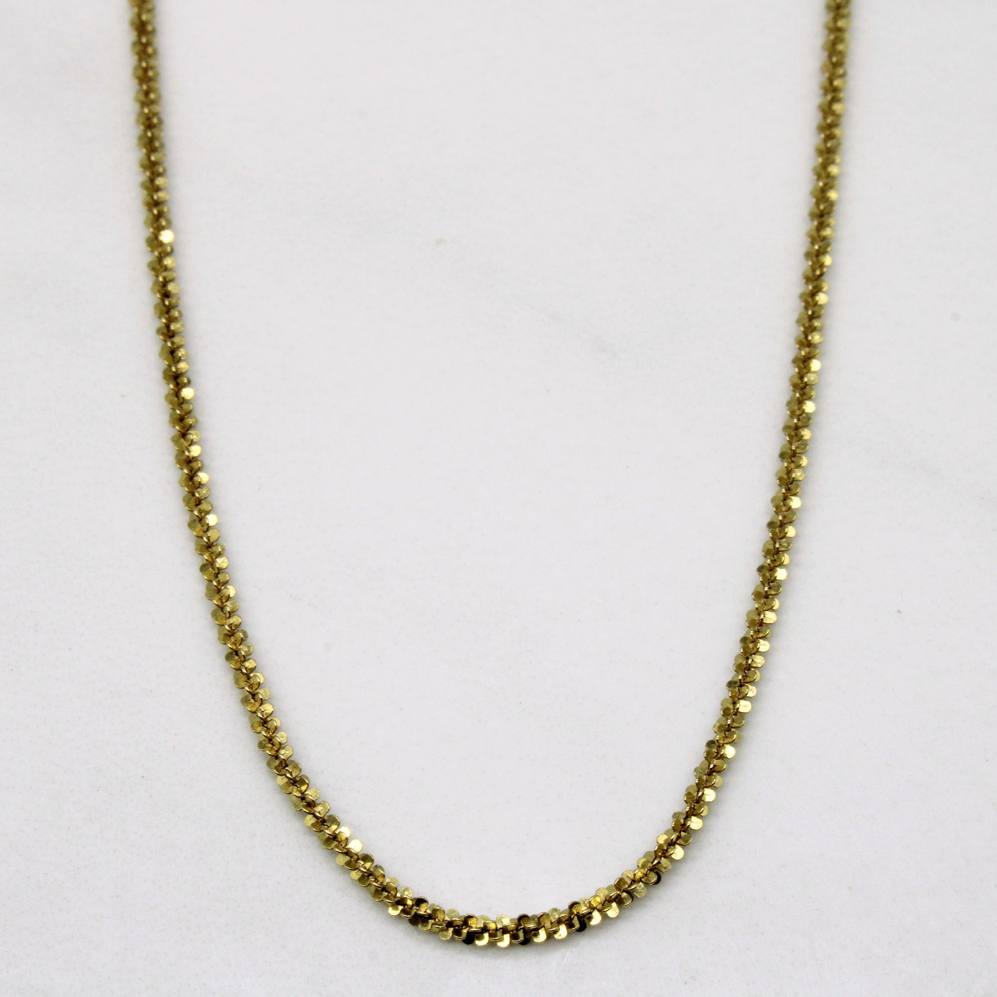 18k Yellow Gold Nugget Chain | 18" | – 100 Ways