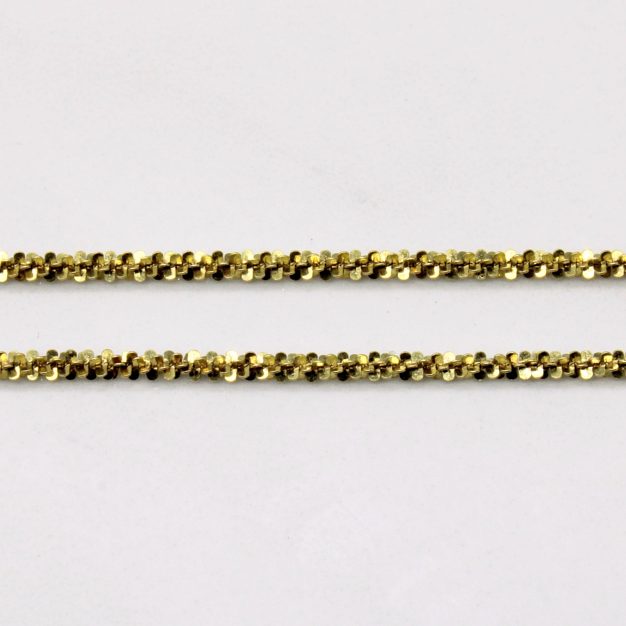 18k Yellow Gold Nugget Chain | 18" | – 100 Ways