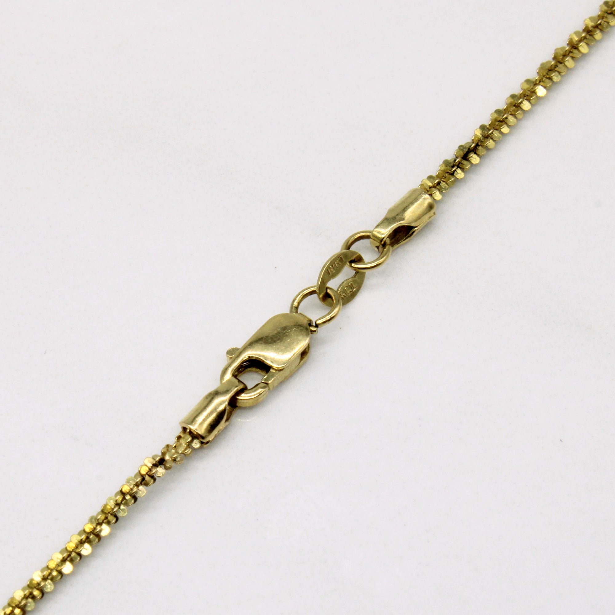 18k Yellow Gold Nugget Chain | 18" | – 100 Ways