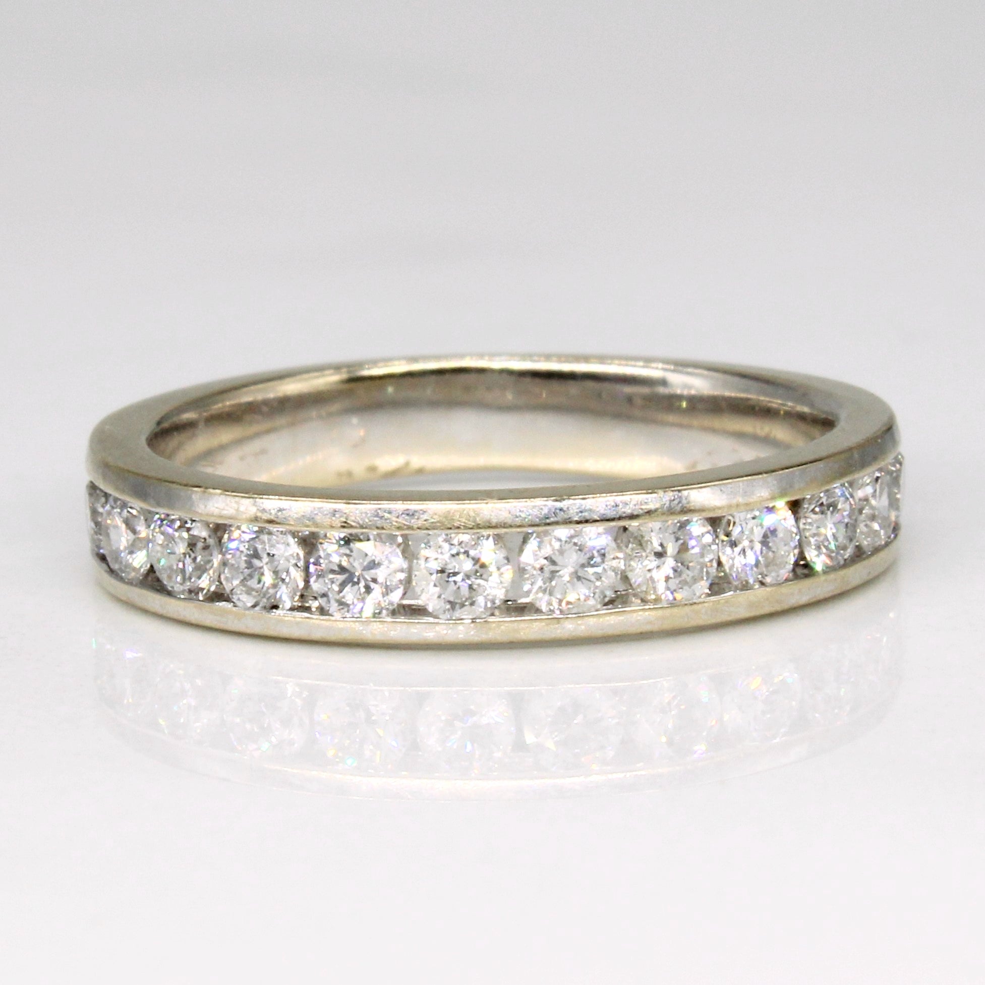 Channel Set Diamond Ring | 0.54ctw | SZ 4.75 | – 100 Ways