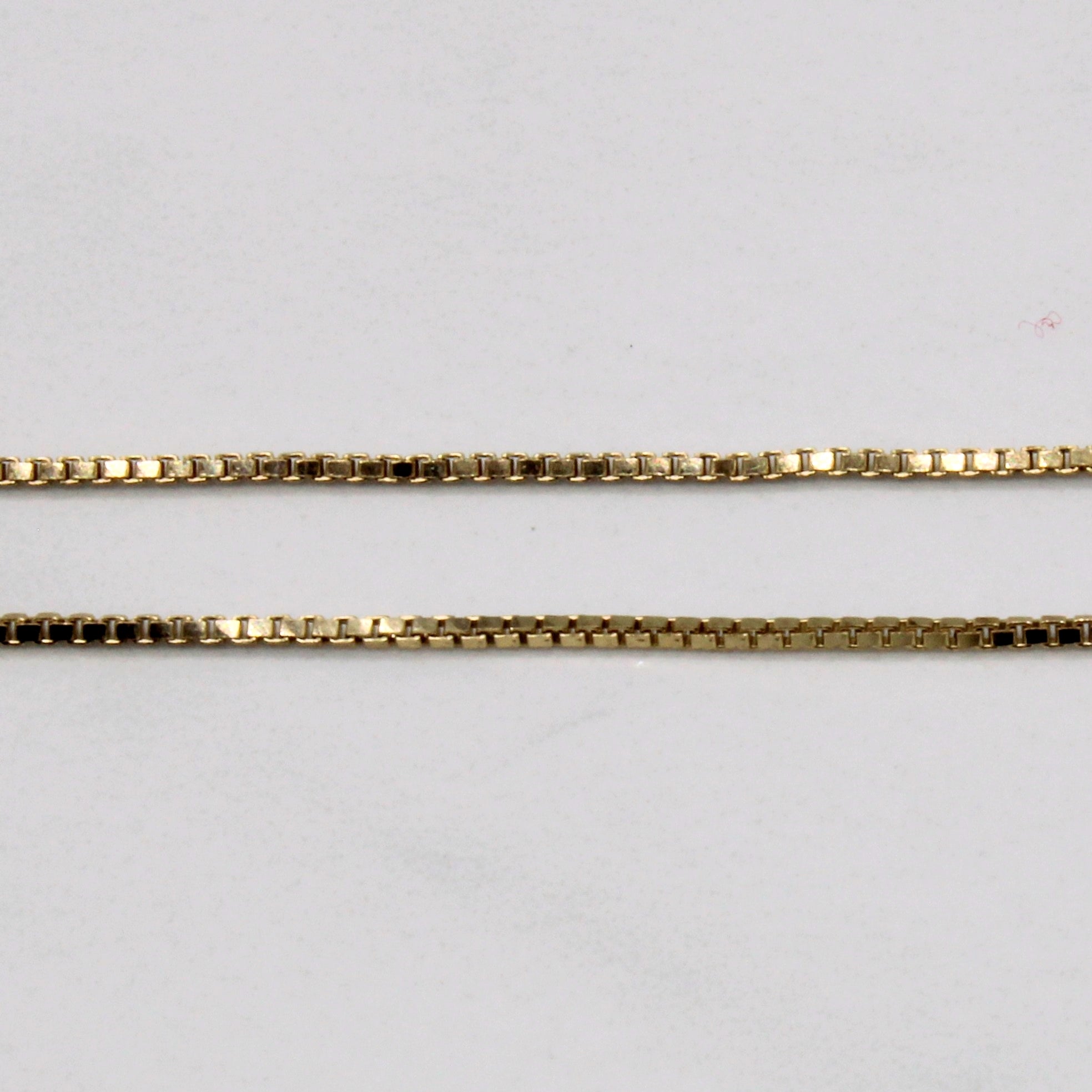 10k Yellow Gold Box Link Chain | 20" | – 100 Ways