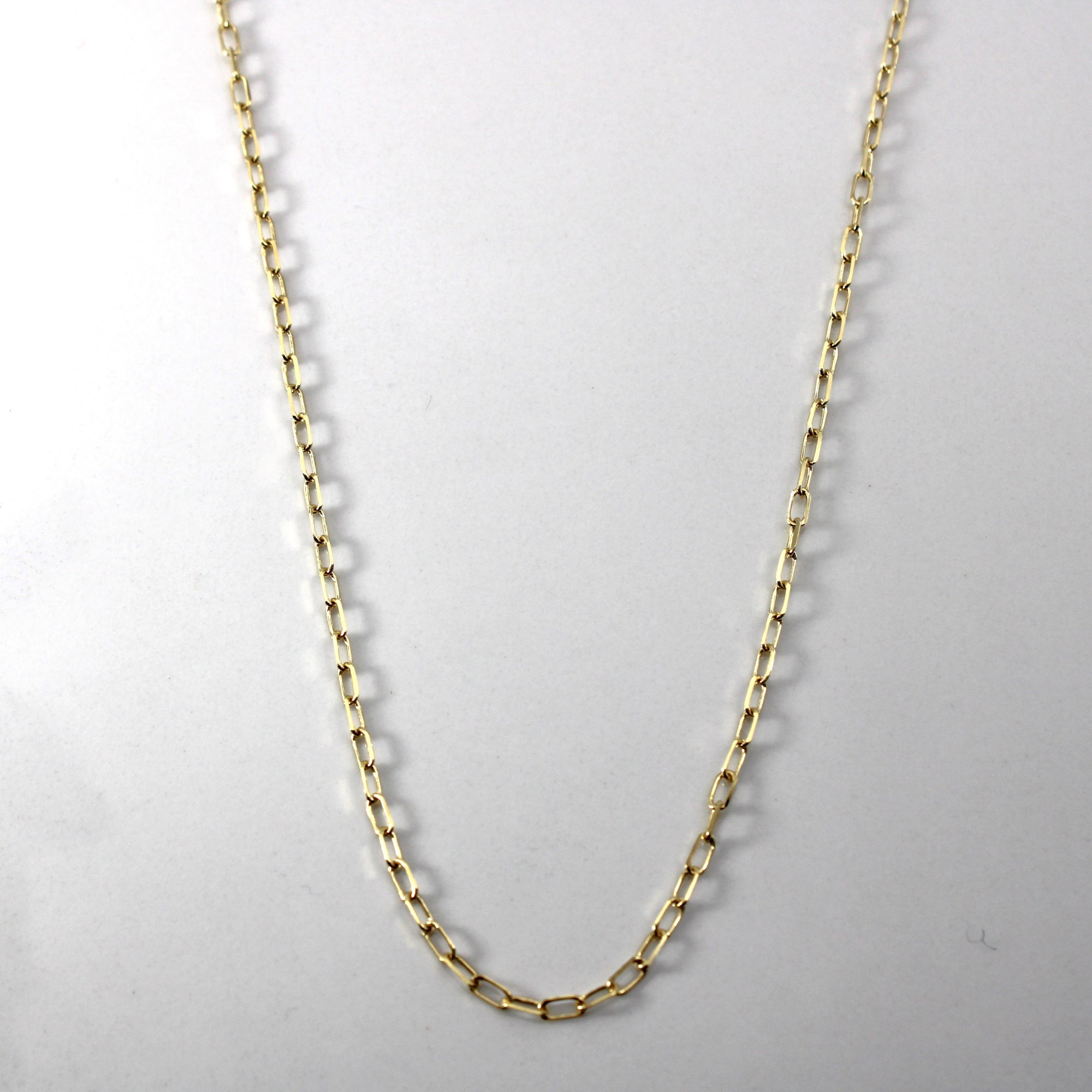 Yellow Gold Rolo Link Chain | 18"| – 100 Ways