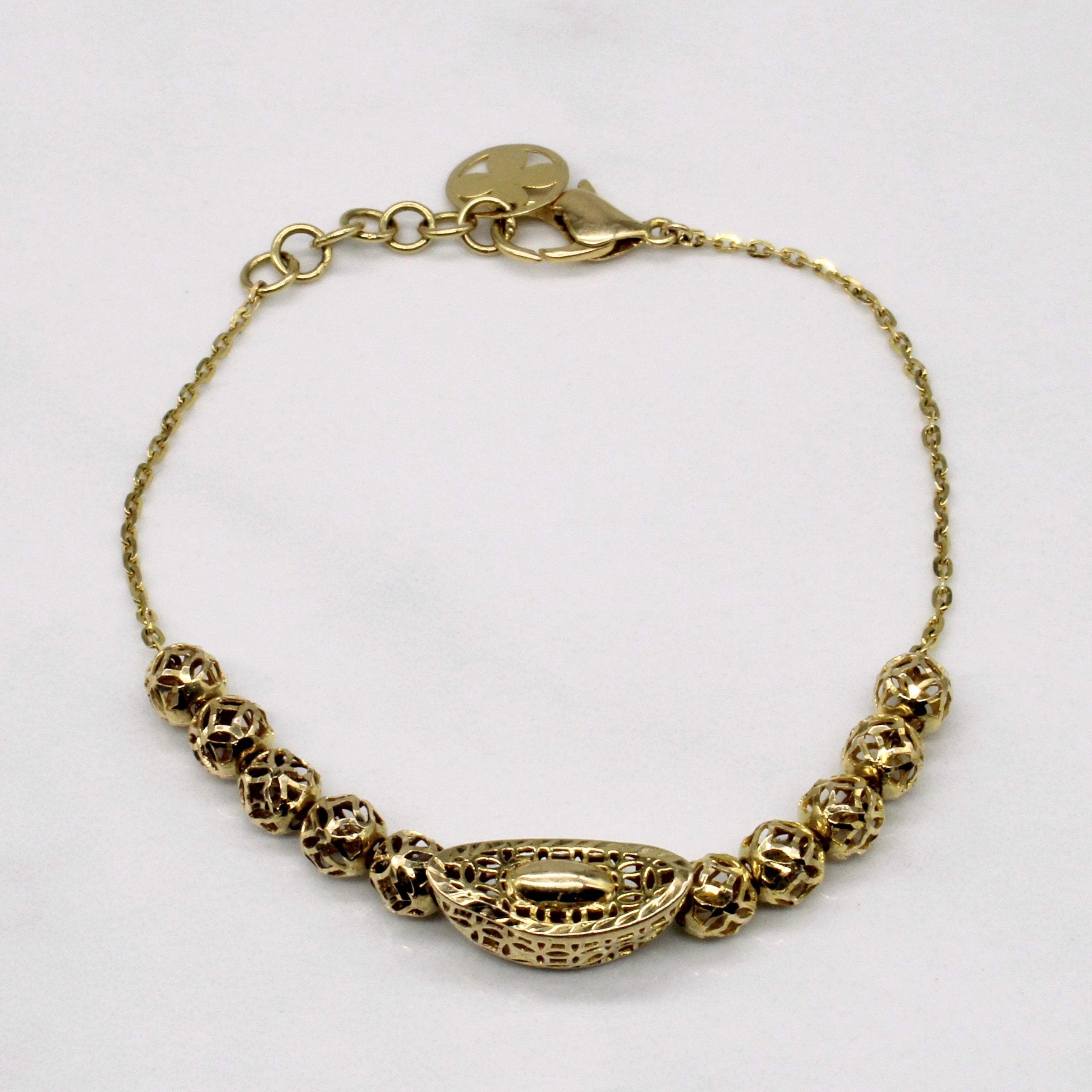 10k Yellow Gold Bracelet | 6" | – 100 Ways