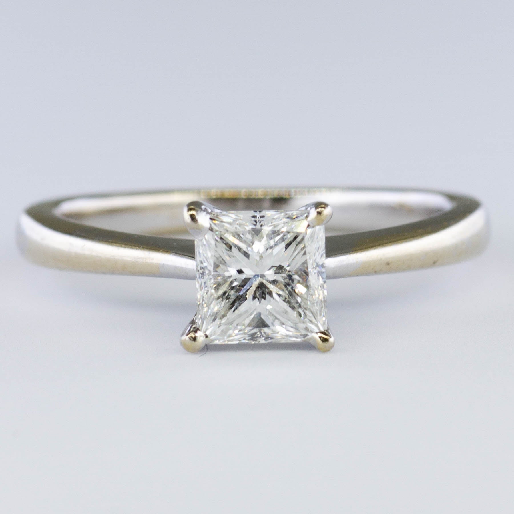 Princess Cut Solitaire Diamond Engagement Ring | 1.00ct | VG VS2 I | S ...