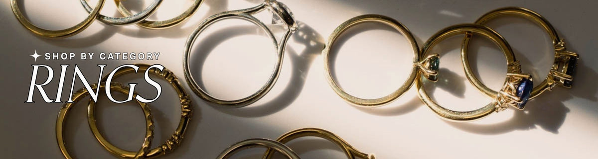 Rings | Ladies and Mens in Gold, Platinum and Silver | 100 Ways