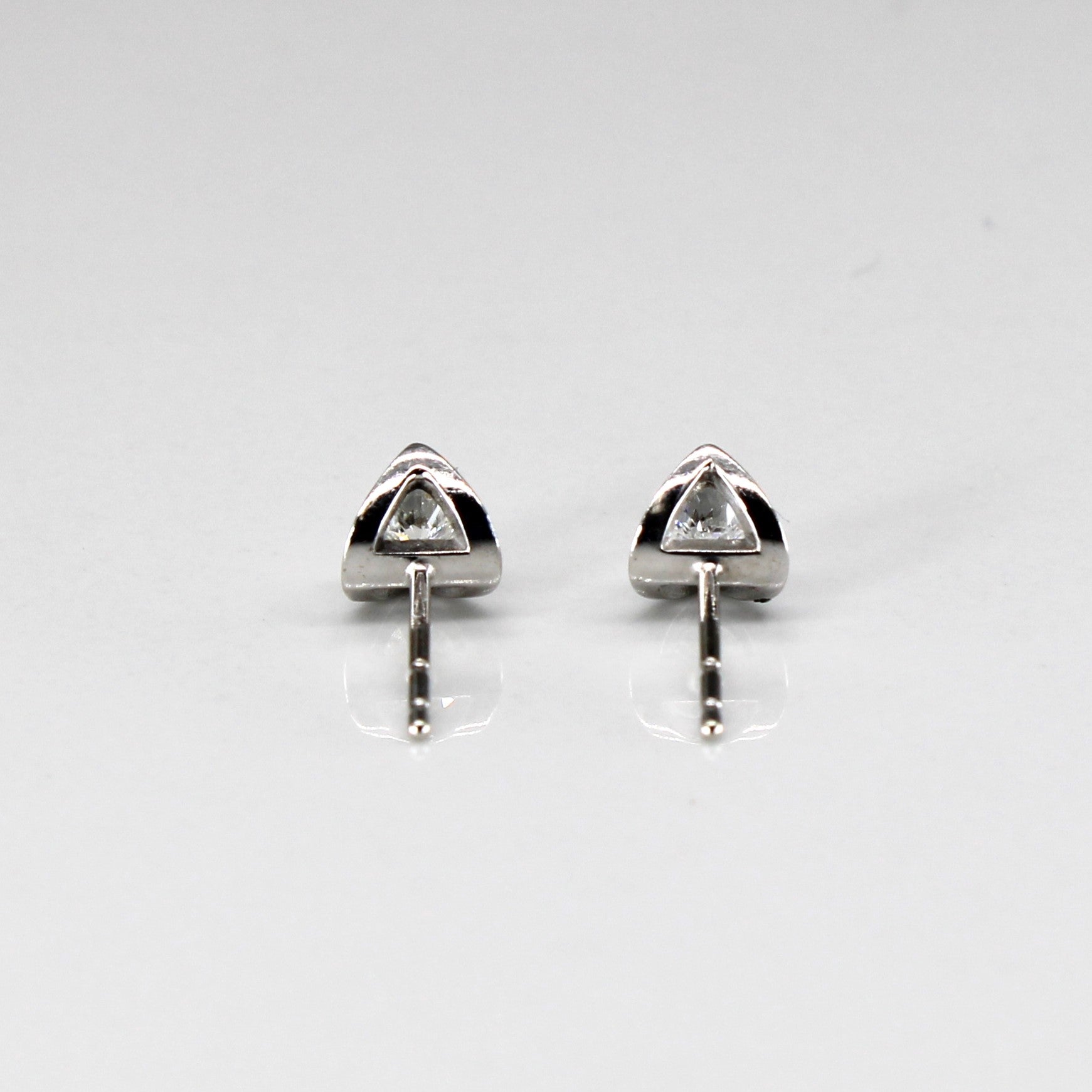 Tension Set Diamond Stud 10k Earrings | 0.38ctw | – 100 Ways