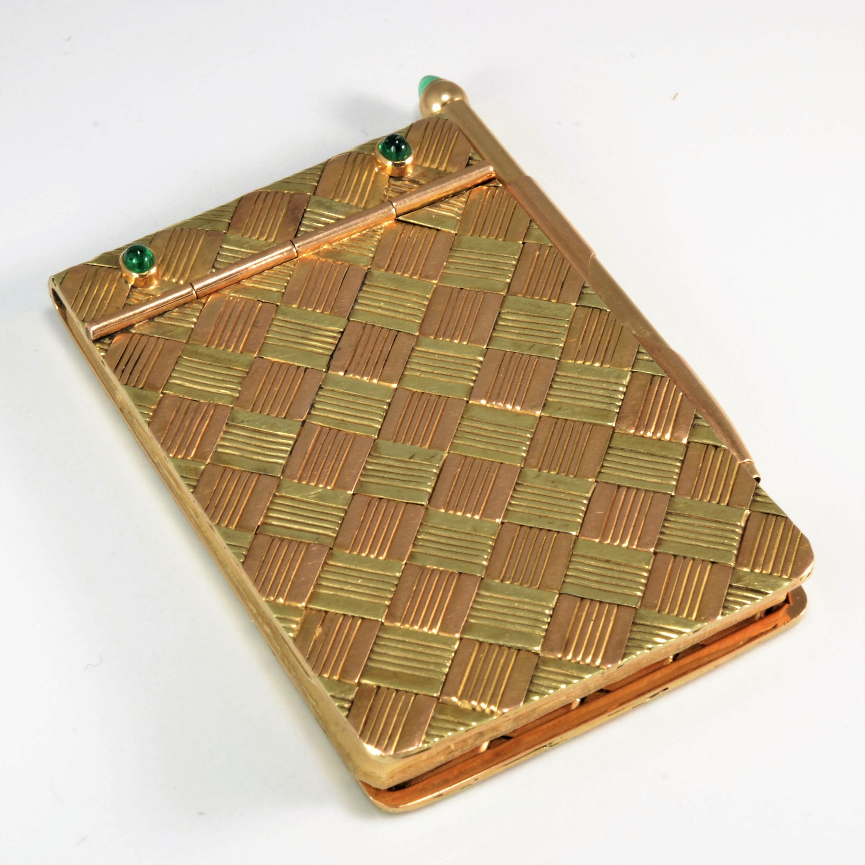 Gold Notepad & Pencil | – 100 Ways