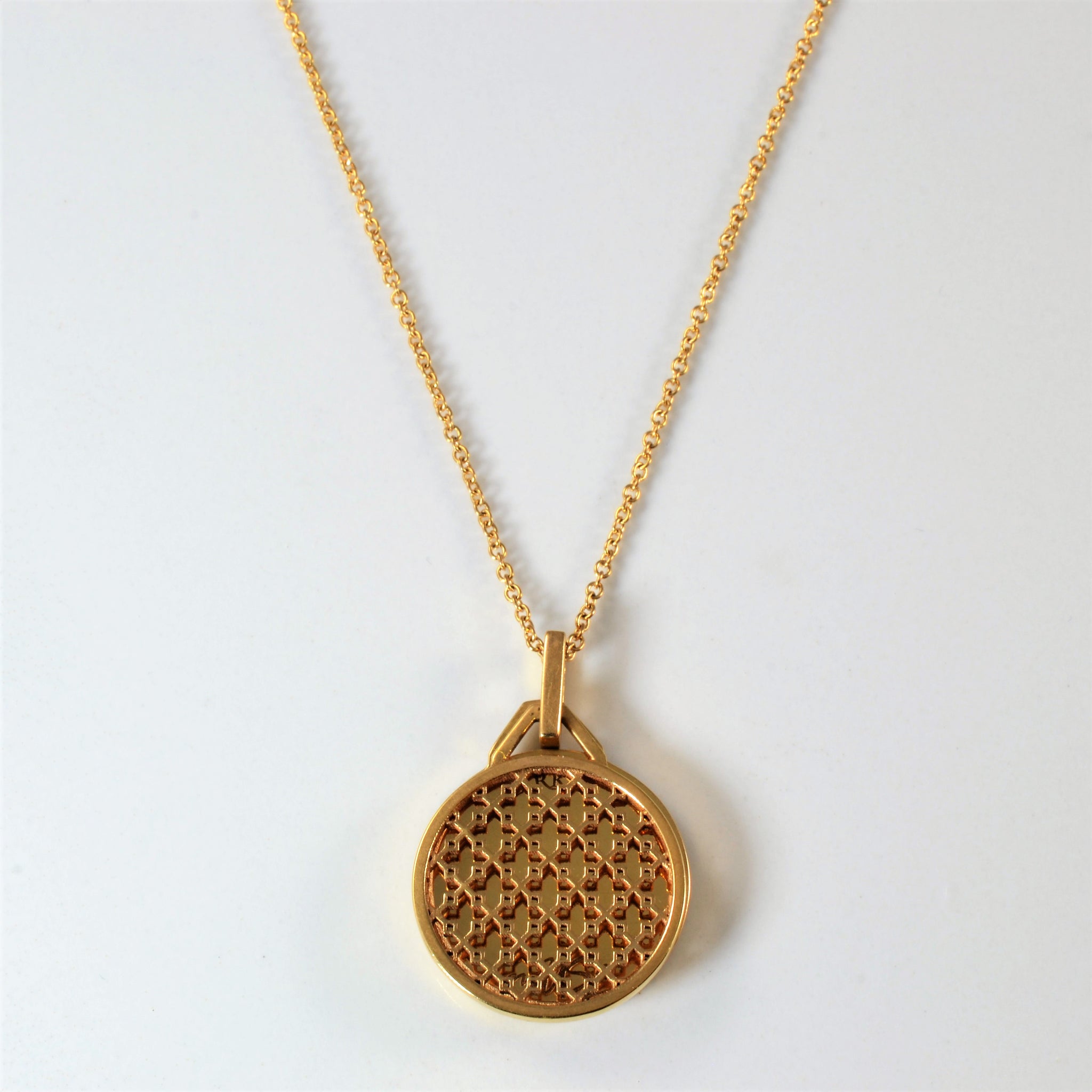 Birks' Muse Double Medallion Necklace and Pendant | 18"