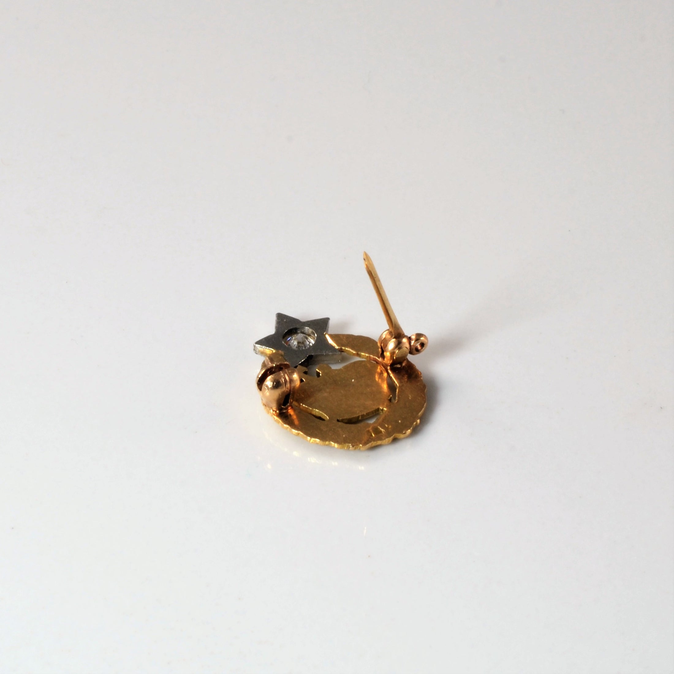 Edwardian Era Order of the Amaranth Pin | 0.10ct