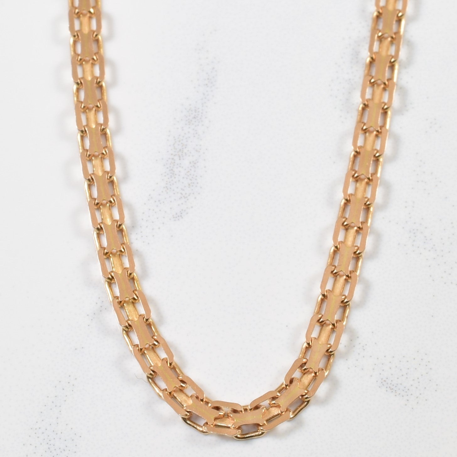 14k Yellow Gold Bismarck Chain | 19" | – 100 Ways