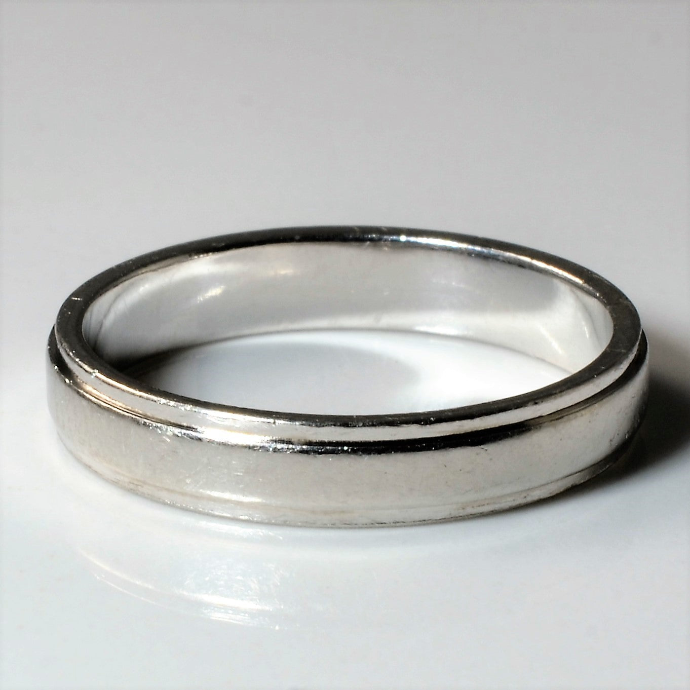 TSL' Platinum Wedding Band | SZ 8