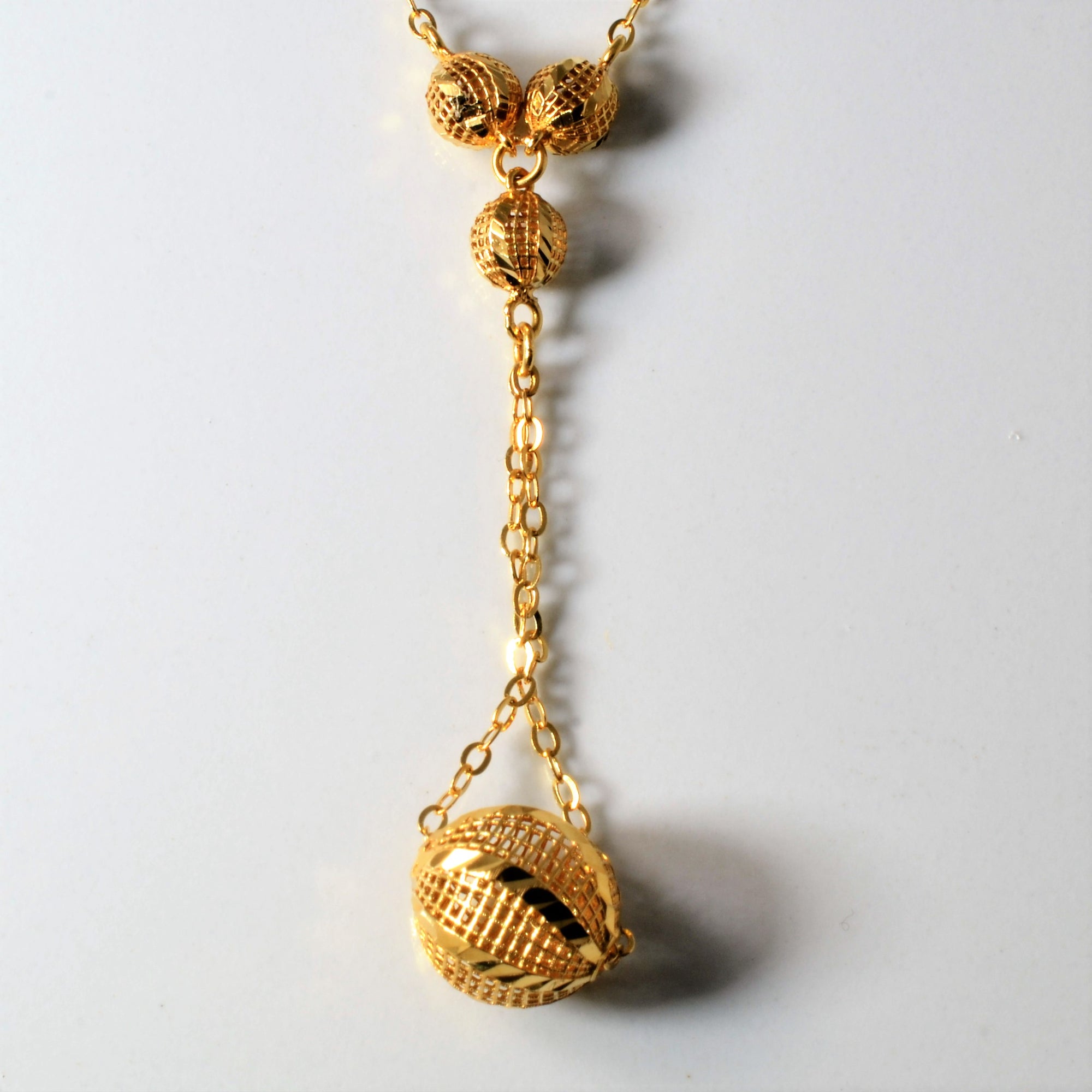 Rolo Link Drop Necklace | 16"| – 100 Ways