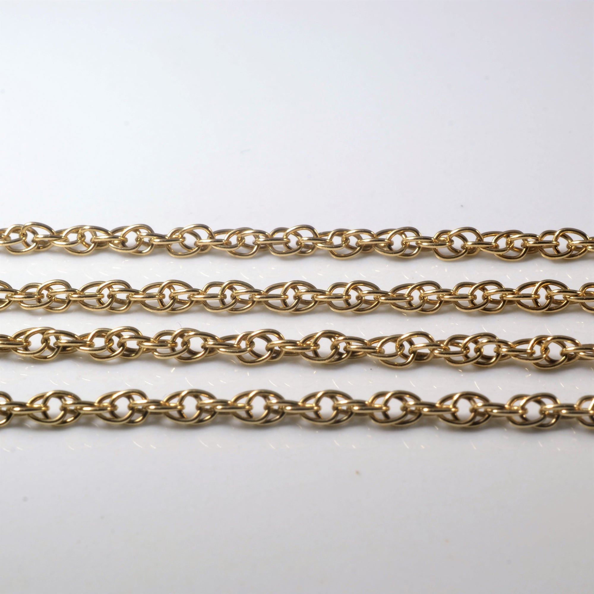10k Yellow Gold Prince of Wales Chain | 17" | – 100 Ways