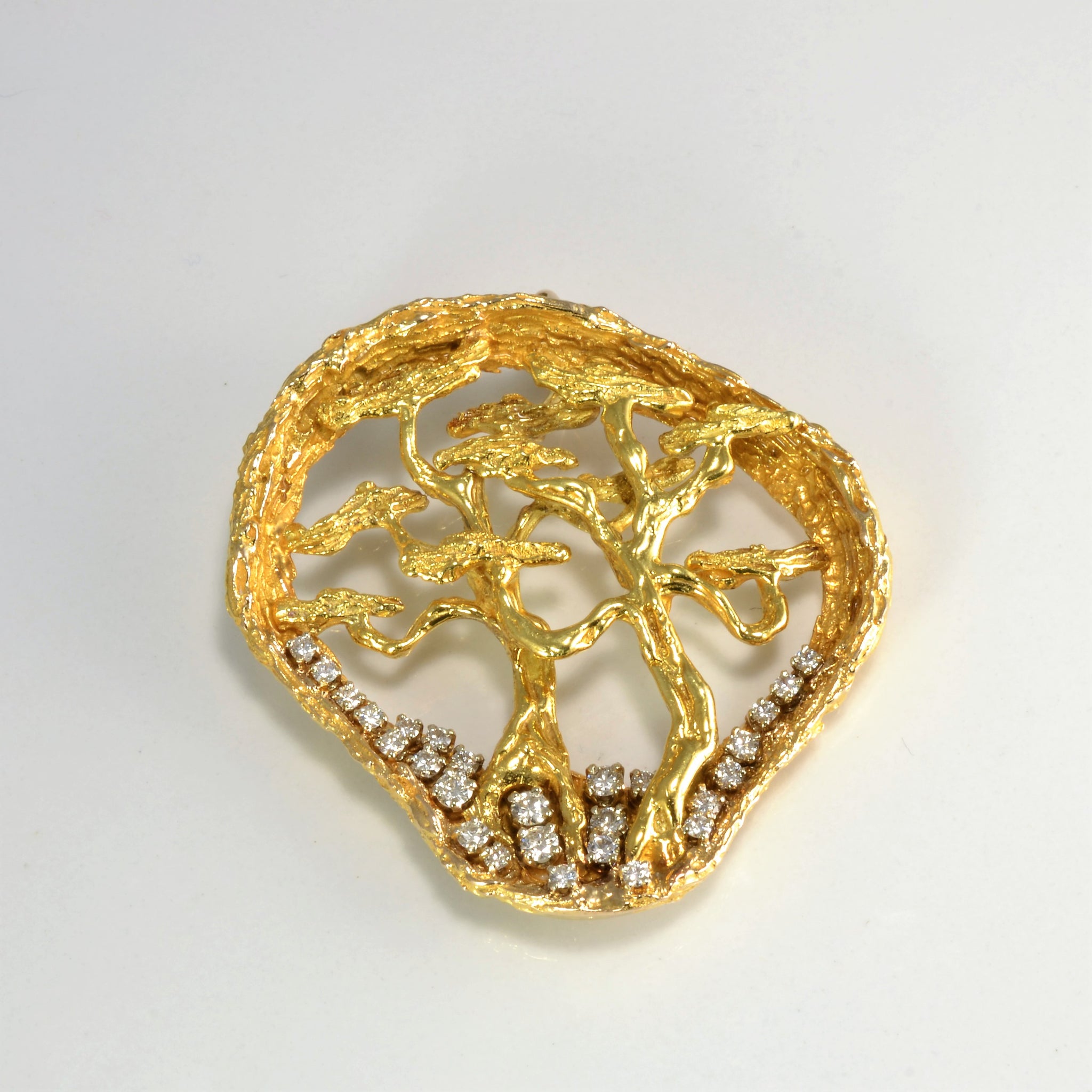 Custom Tree of Life Diamond Pendant | 0.75 ctw