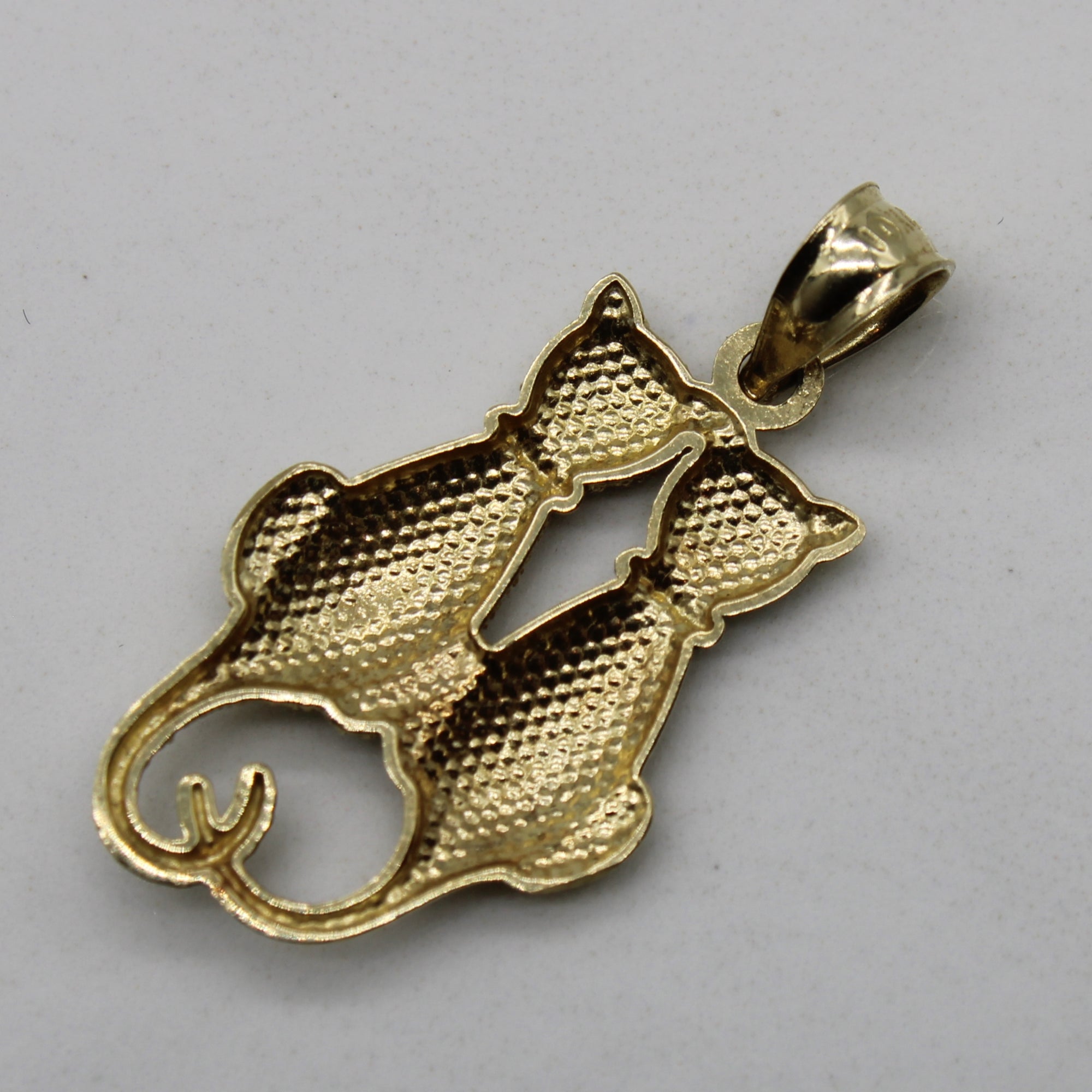 Yellow Gold Cat Pendant | – 100 Ways