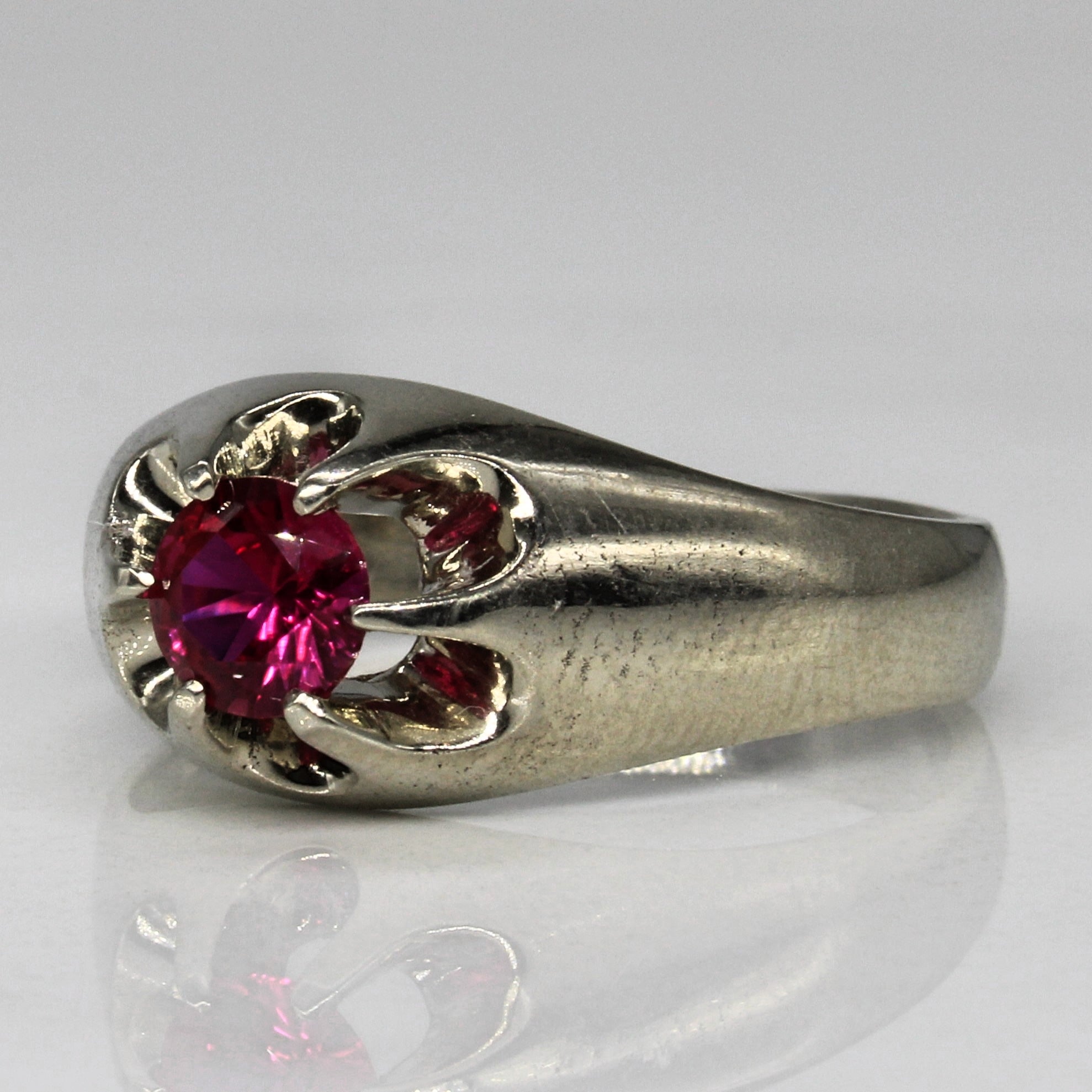 Synthetic Ruby Ring | 0.52ct | SZ 9 | – 100 Ways